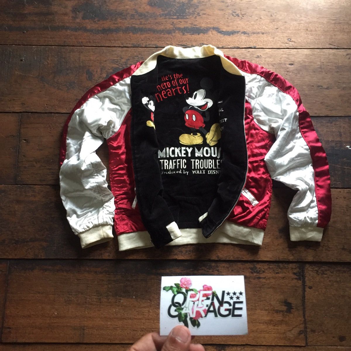 Bomber Jacket × Disney × Mickey Mouse Bomber Jacket Mickey Mouse Buy 1 ...