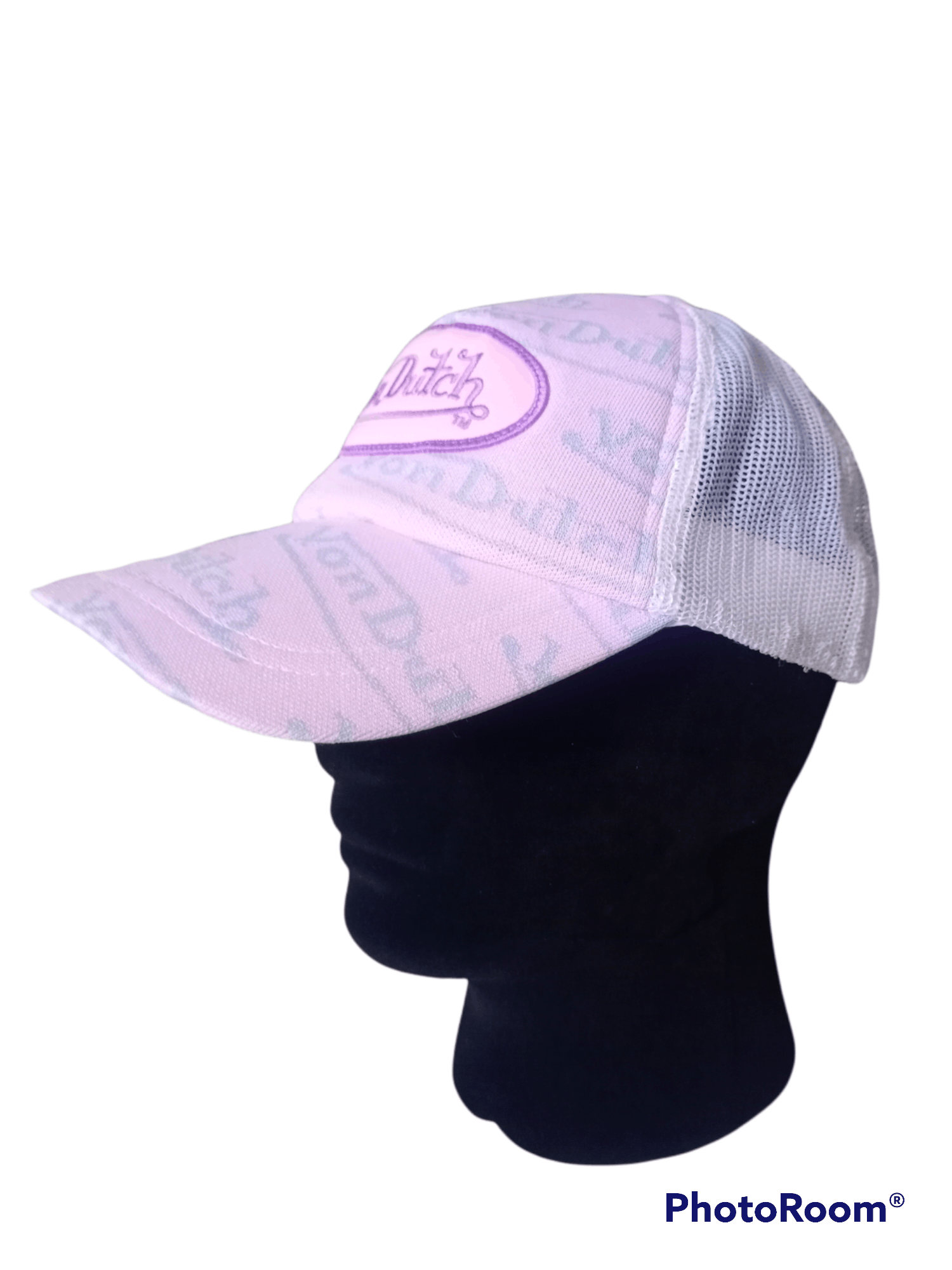 Trucker Hat × Von Dutch Von Dutch Monogram Full Print Trucker Cap | Grailed