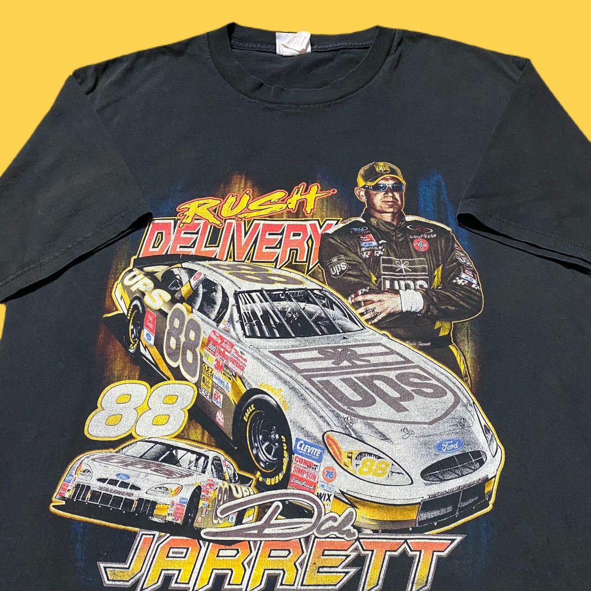 NASCAR × Vintage vintage 90s nascar ups tee | Grailed