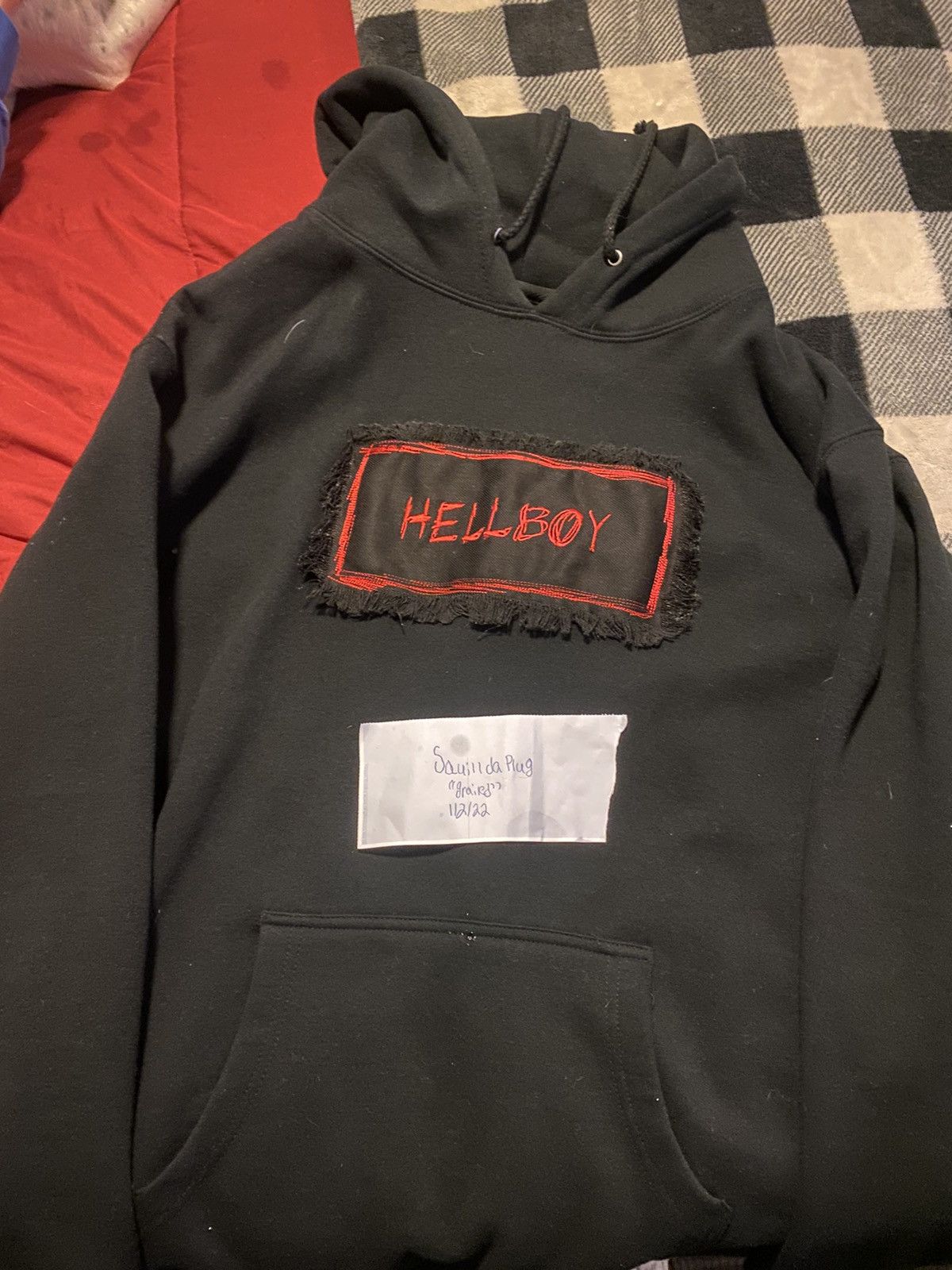 LIL PEEP Lil Peep x Too Poor Hellboy Hoodie | Grailed