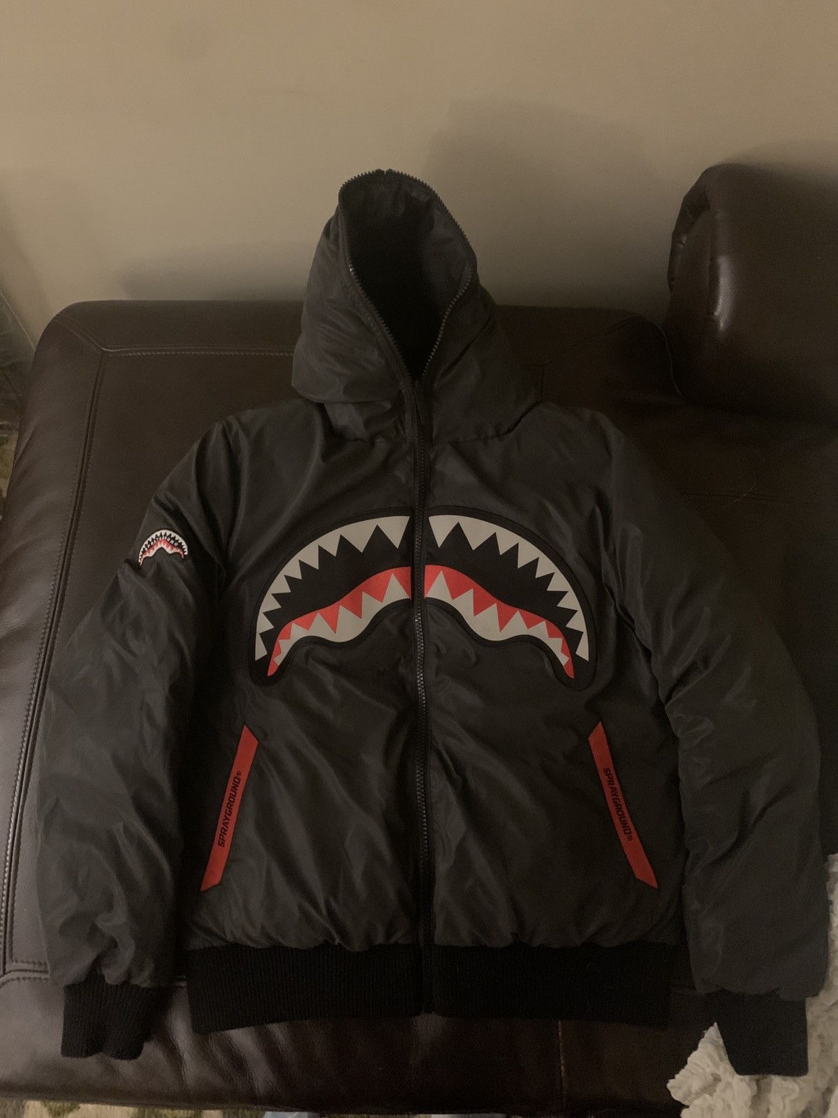 Sprayground Sprayground Reflective reversible coat | Grailed