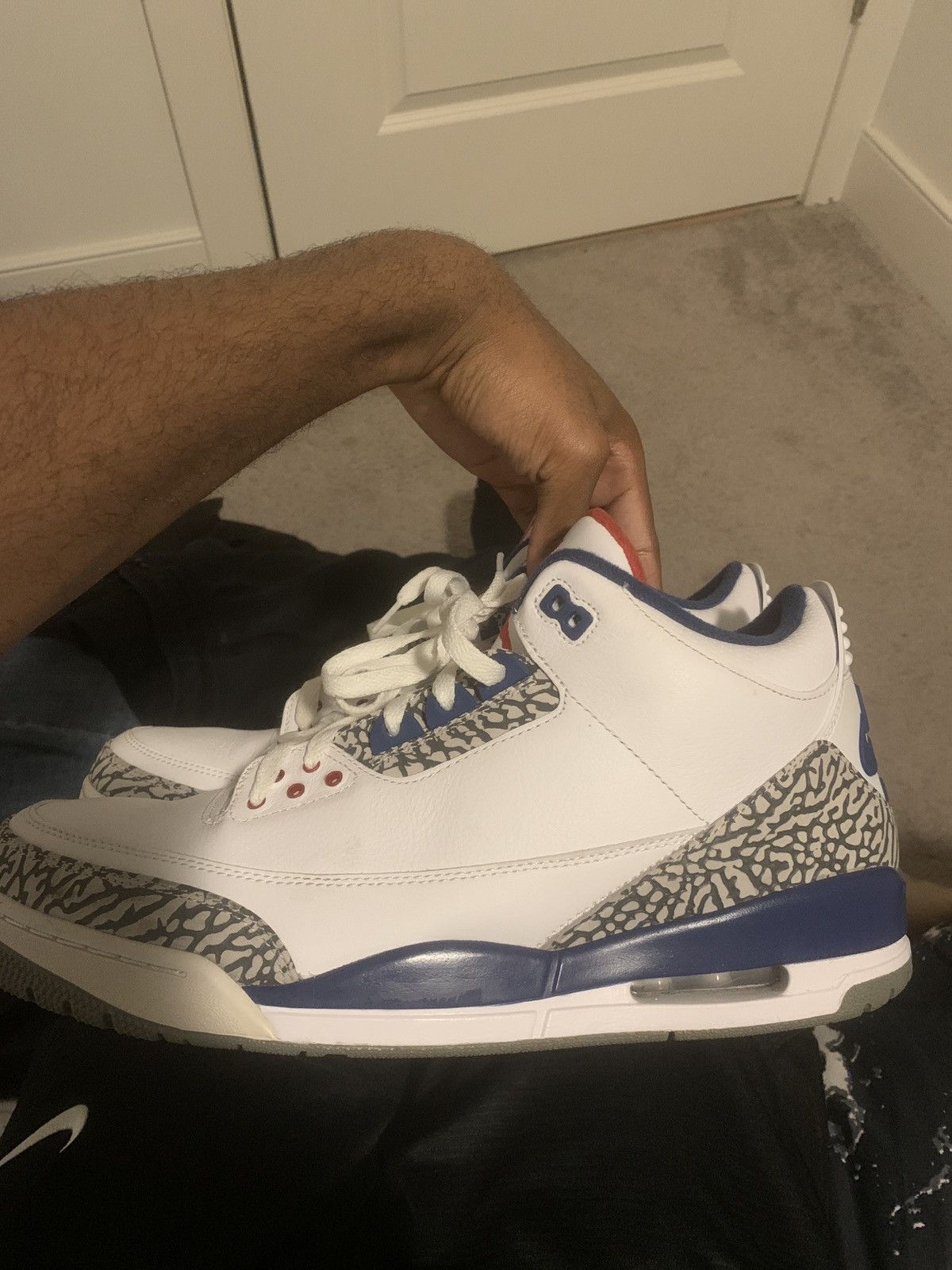 Nike Air Jordan 3 Retro OG True Blue 2016 | Grailed