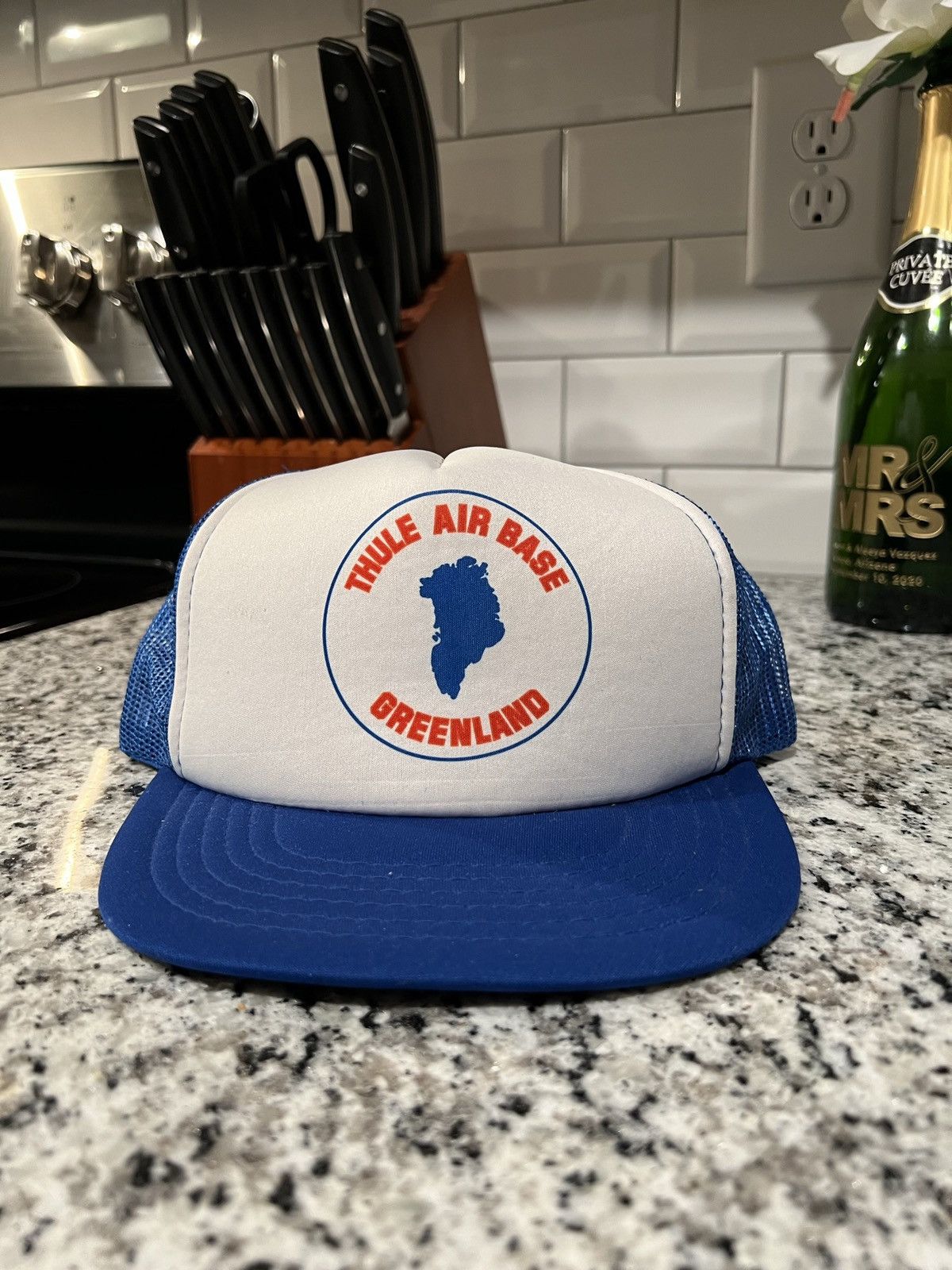 Snap Back × Trucker Hat × Vintage Vintage Trucker Hat Thule Air Base ...