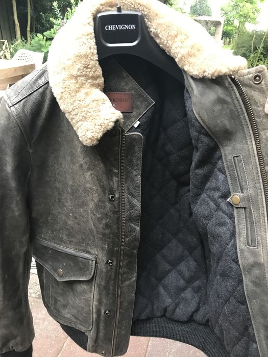 Chevignon Chevignon Premium Leather Jacket | Grailed