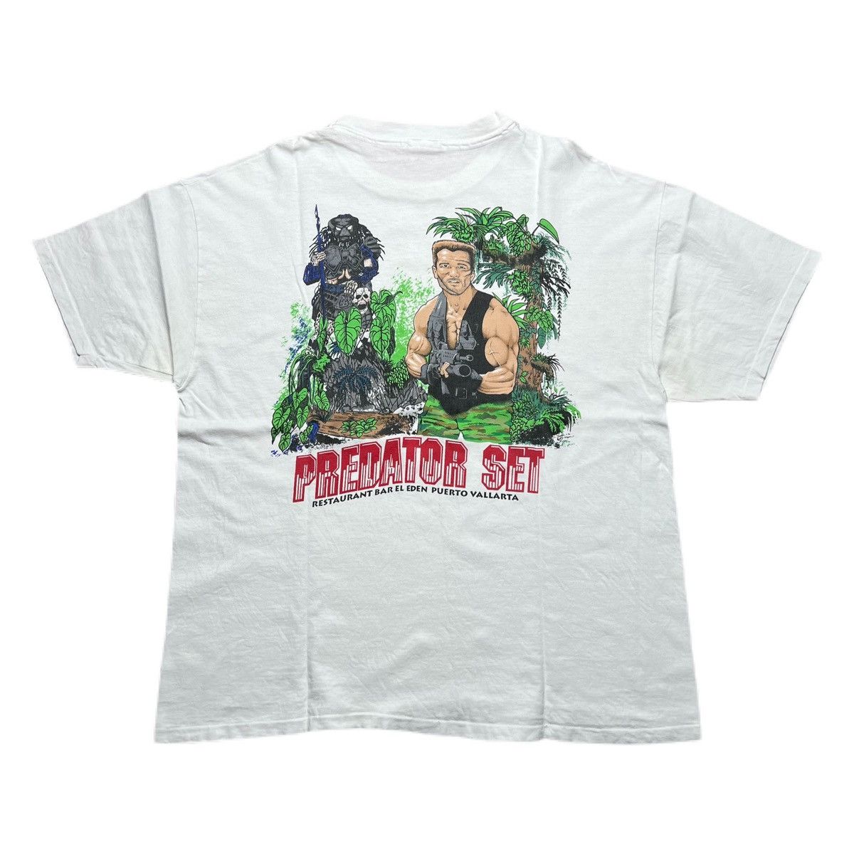 Comics × Movie × Vintage Vintage Predator Movie Promo Shirt | Grailed