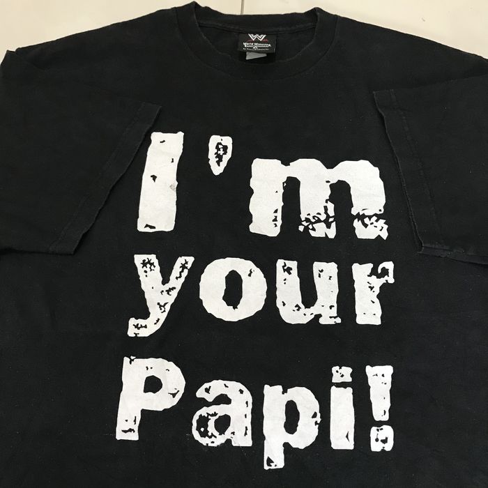 Vintage Vtg. Y2K EDDIE GUERRERO Latino Heat I'm Your Papi Tee Shirt ...