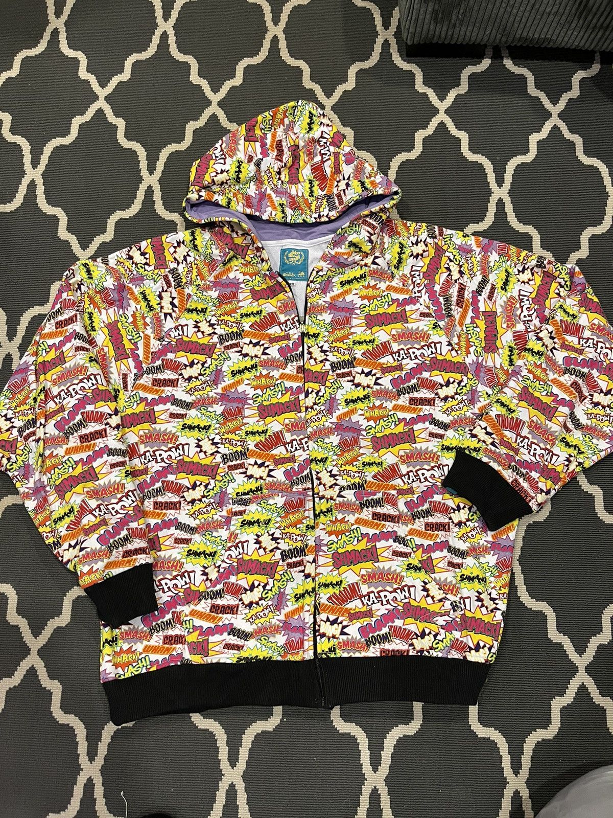 Shmack Vintage Shmack allover print hoodie | Grailed