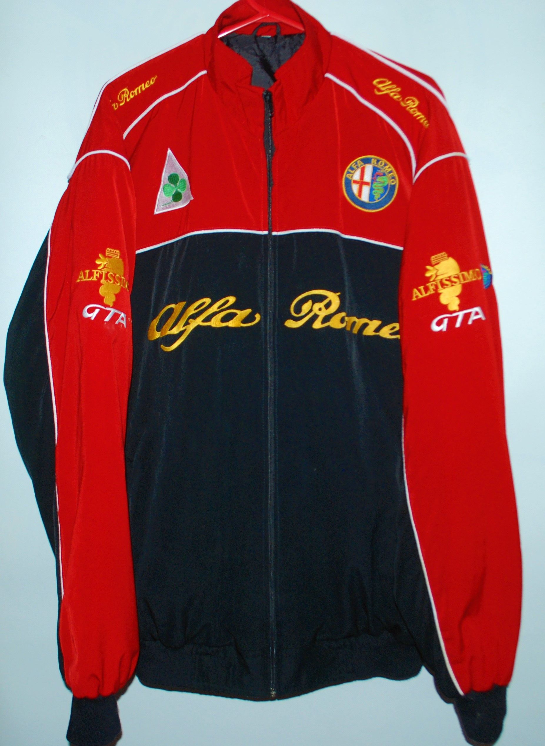 Vintage ALFA ROMEO RACING JACKET RACE CAR JACKETS | Grailed