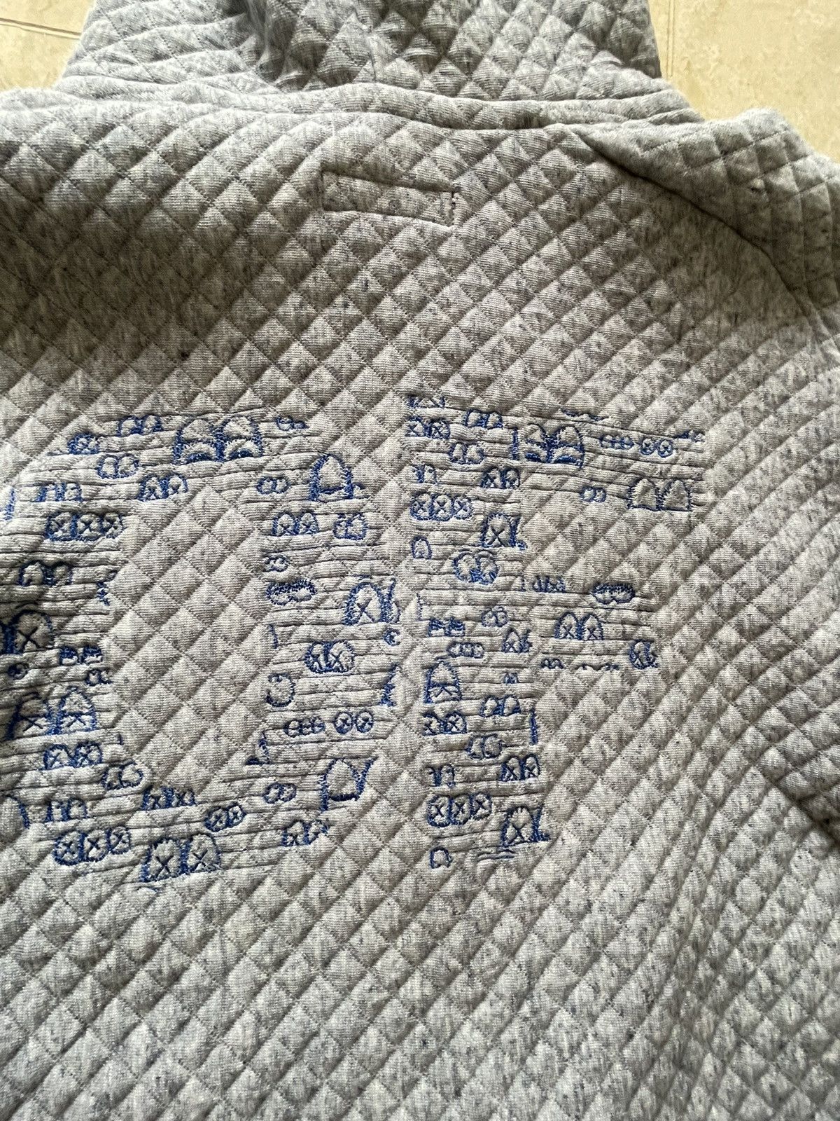 Original Fake Original fake zip up embroidered hoodie | Grailed