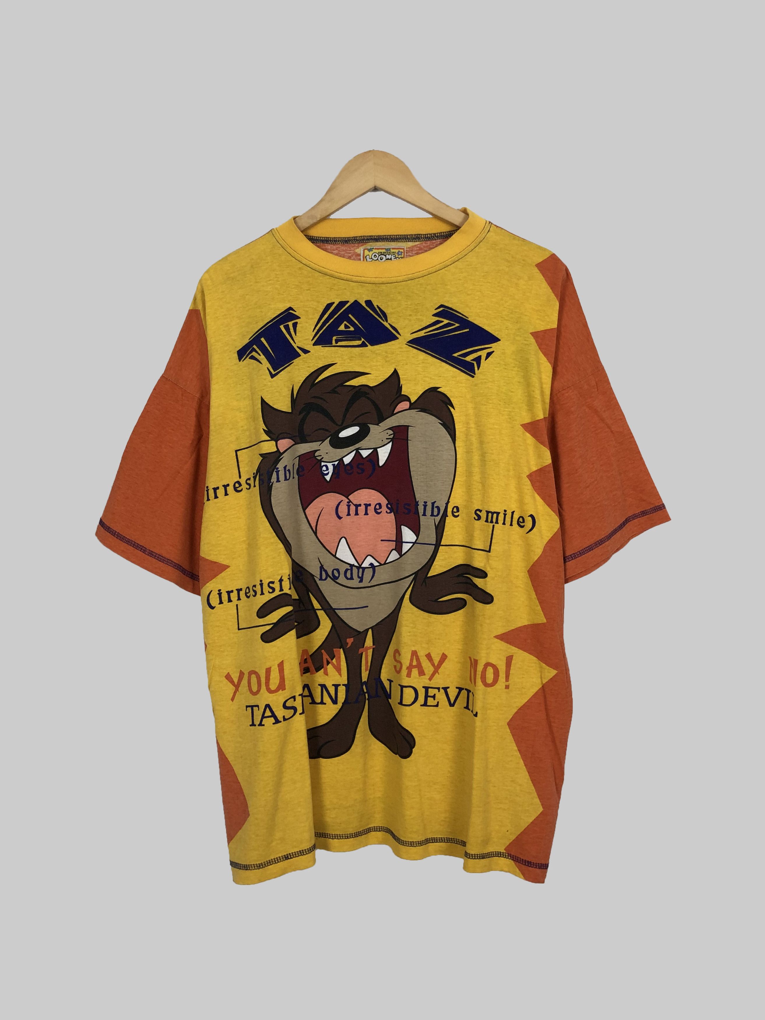 Cartoon Network × Vintage × Warner Bros Vintage 1996 Taz Tazmanian ...