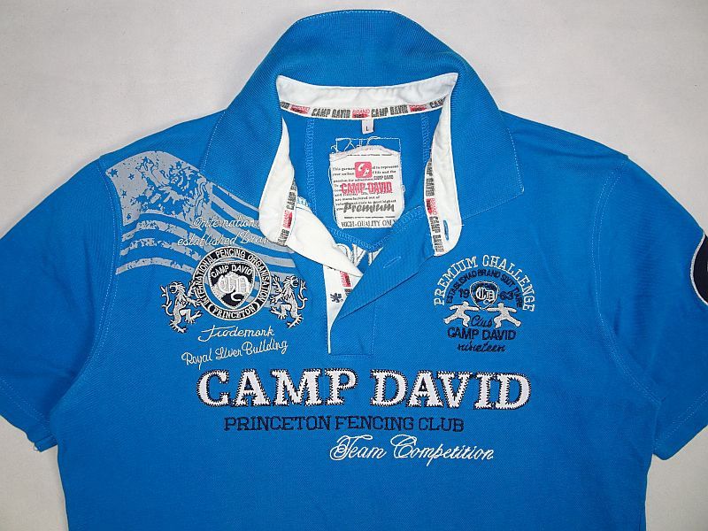 Camp David Camp David polo tee | Grailed