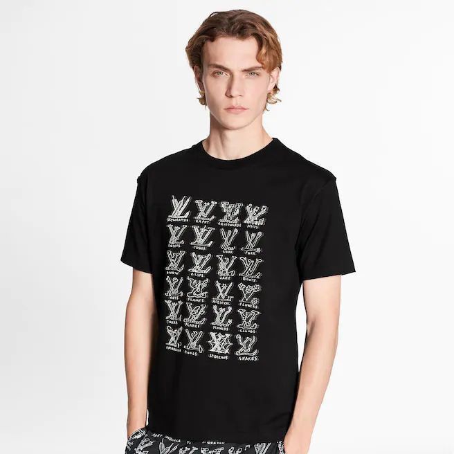 Louis Vuitton Louis vuitton cartoon t-shirt | Grailed