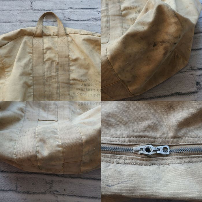 Usaf Vintage WWII Aviators Kit Bag AN 6505 US Air Force USAF Rare 40s ...