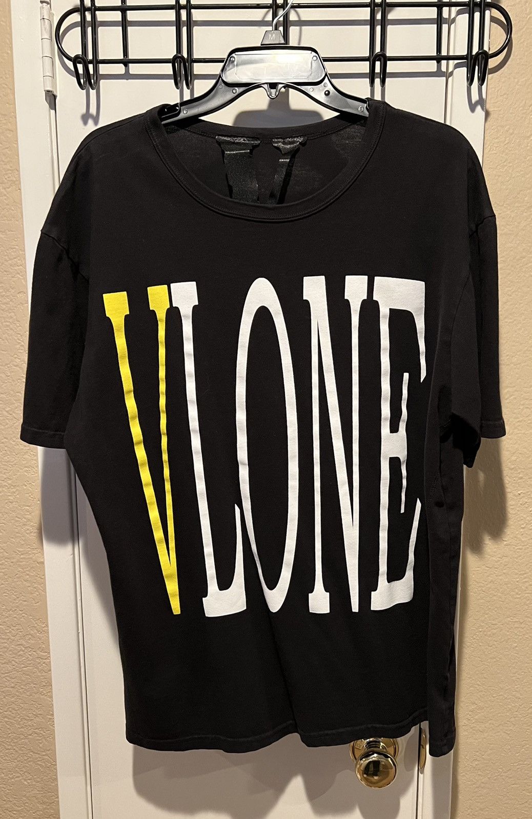 Vlone Yellow Vlone Staple Tee | Grailed