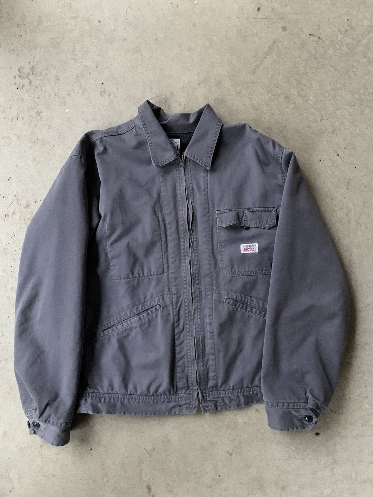 Edwin × Vintage Vintage Edwin Work Jacket | Grailed