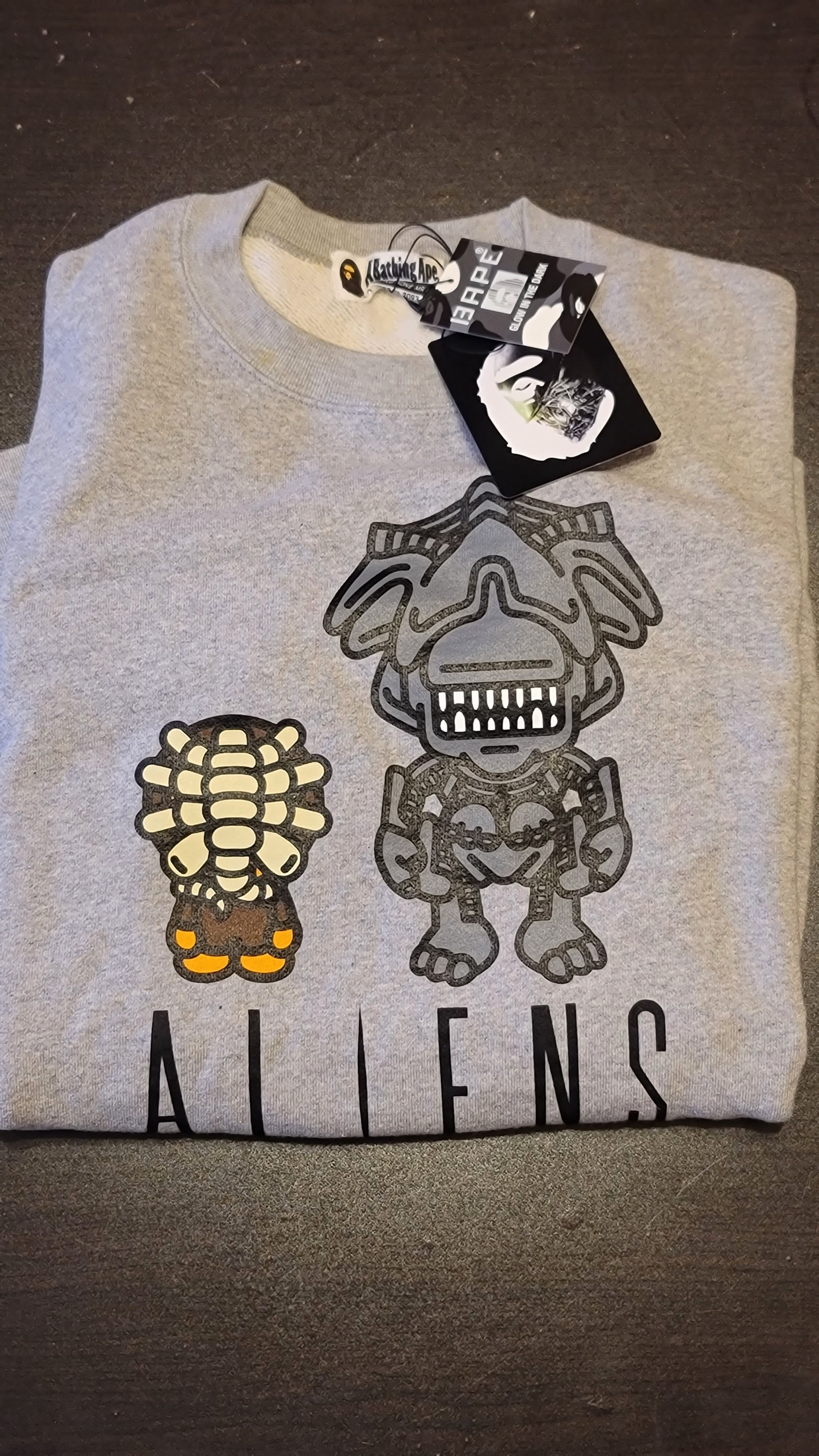 Bape Bathing Ape limited edition aliens collab | Grailed
