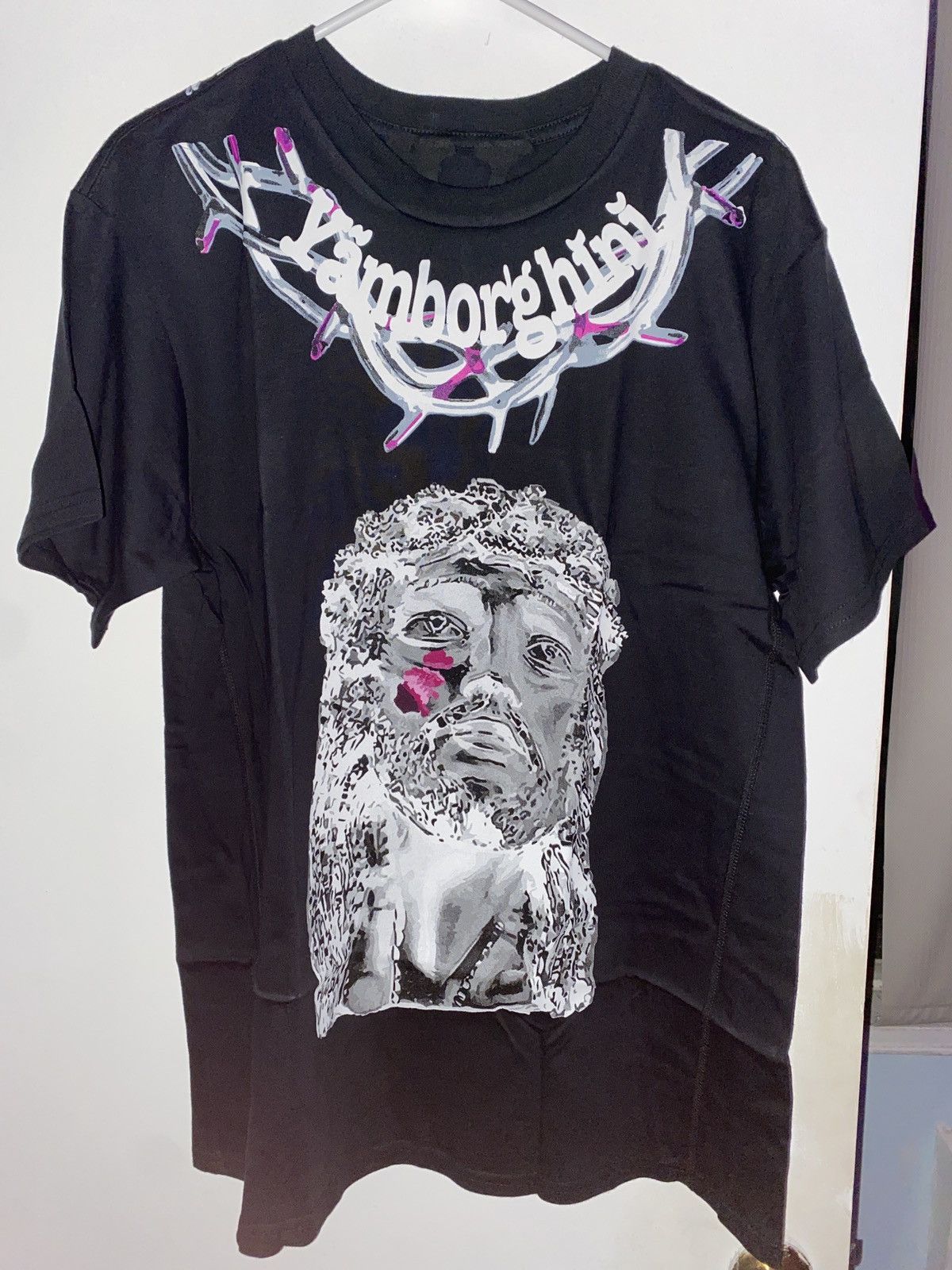 Vlone Vlone Yamborghini Yams Day Jesus Piece Tee | Grailed