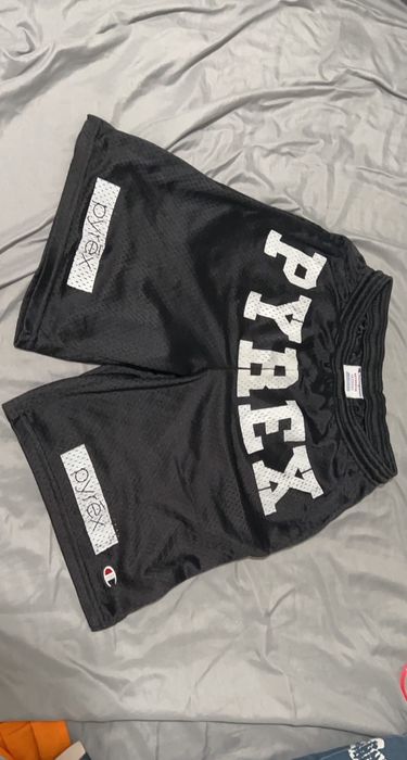 Pyrex Vision Black Pyrex vision champion shorts | Grailed