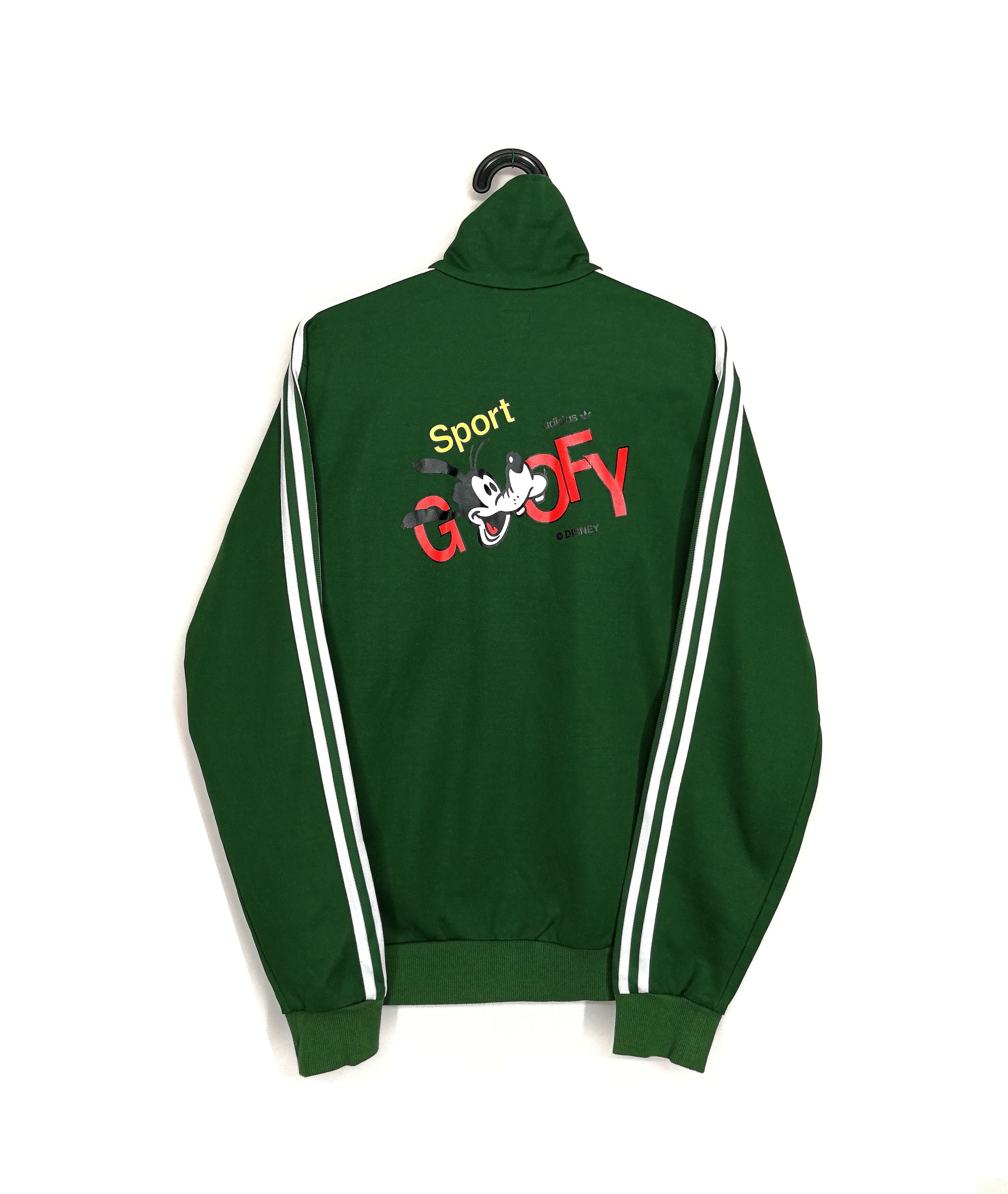 Adidas Vintage Adidas x Goofy Track Jacket Disney Green | Grailed