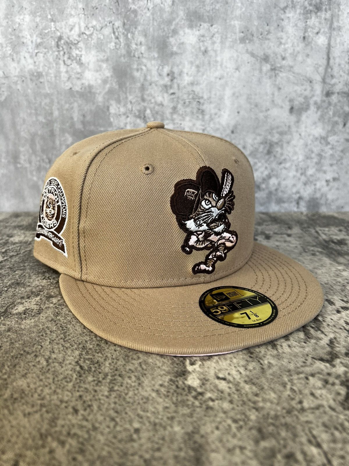 New Era 71/8 Detroit Coked Out Tigers Sandstorm Pink UV Sportsworld ...