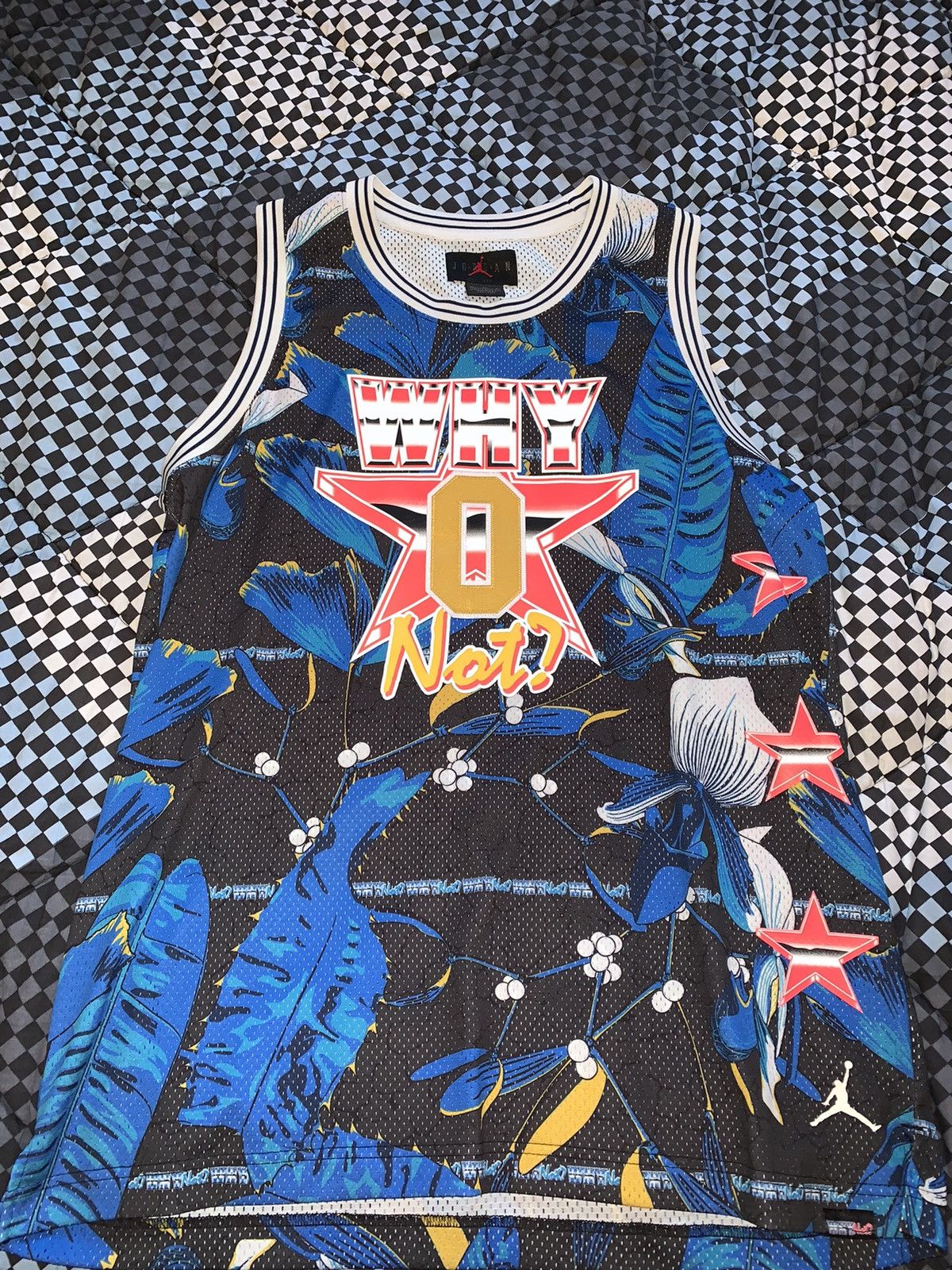 Jordan Brand Russel Westbrook x Jordan Why Not Jersey | Grailed