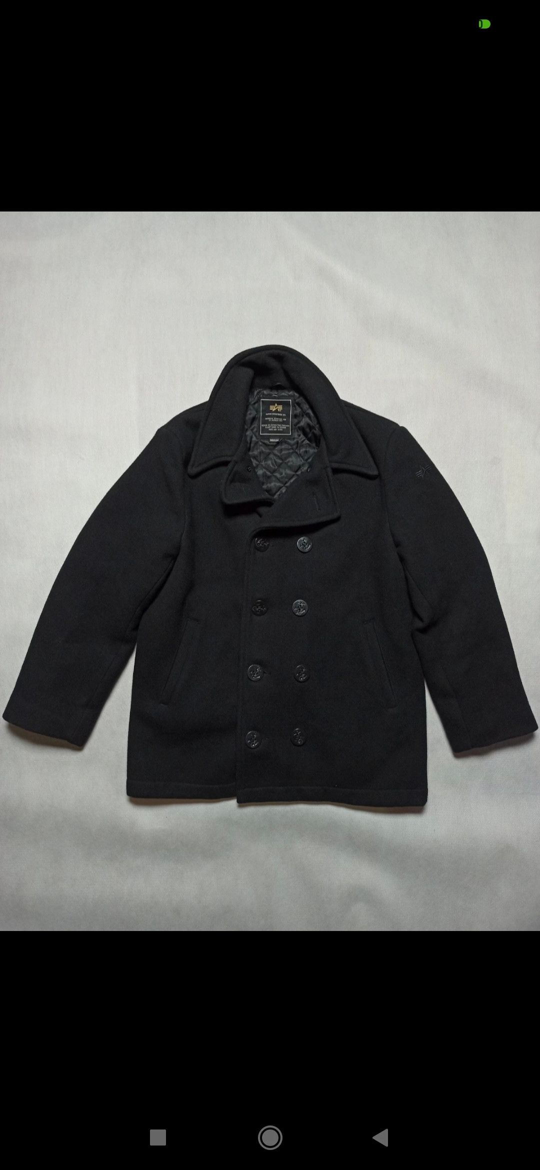 Alpha Industries Alpha Industries Pea Coat | Grailed