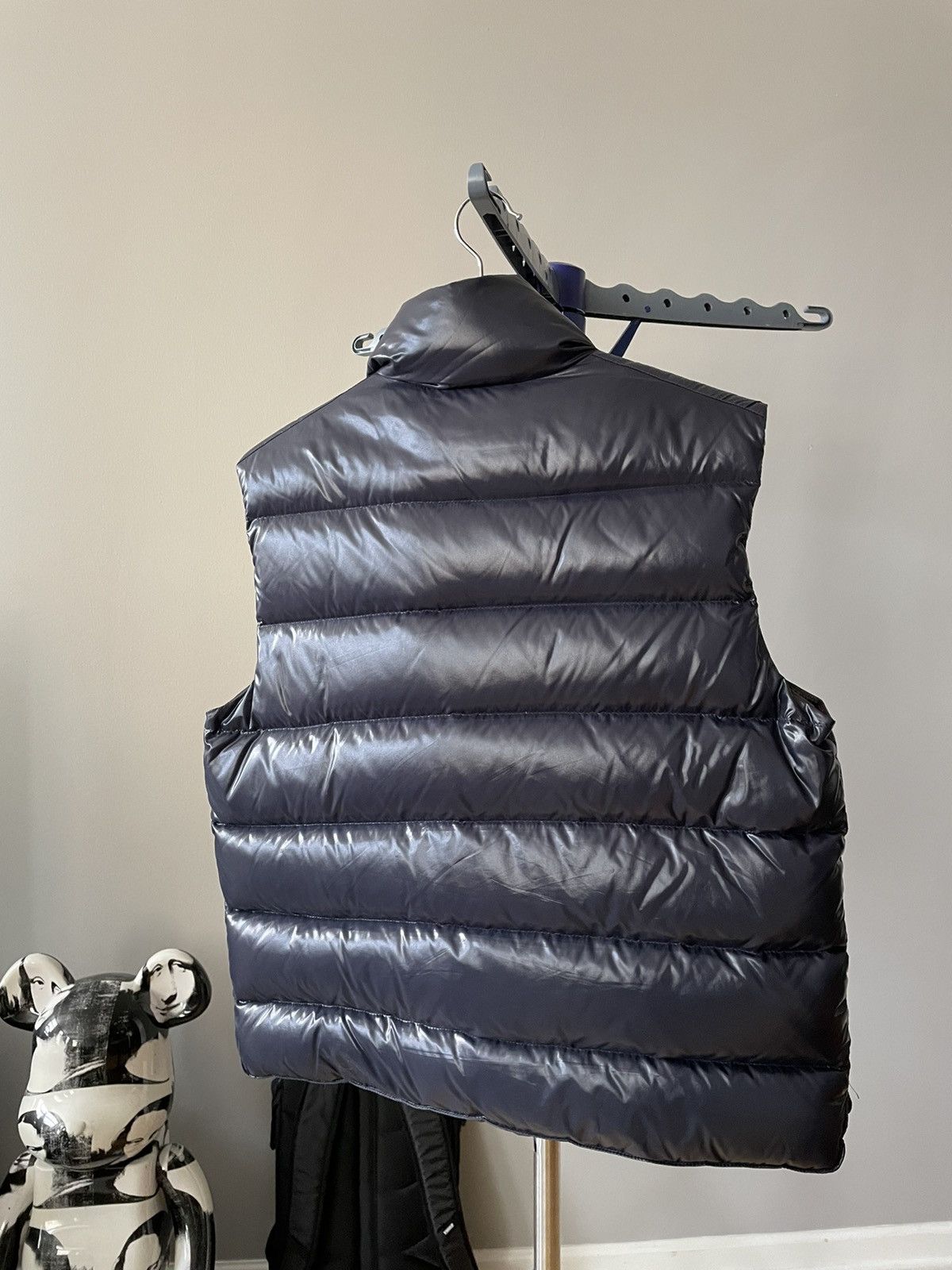 Moncler Moncler Tib Down Vest Navy Blue Size 2 Grailed