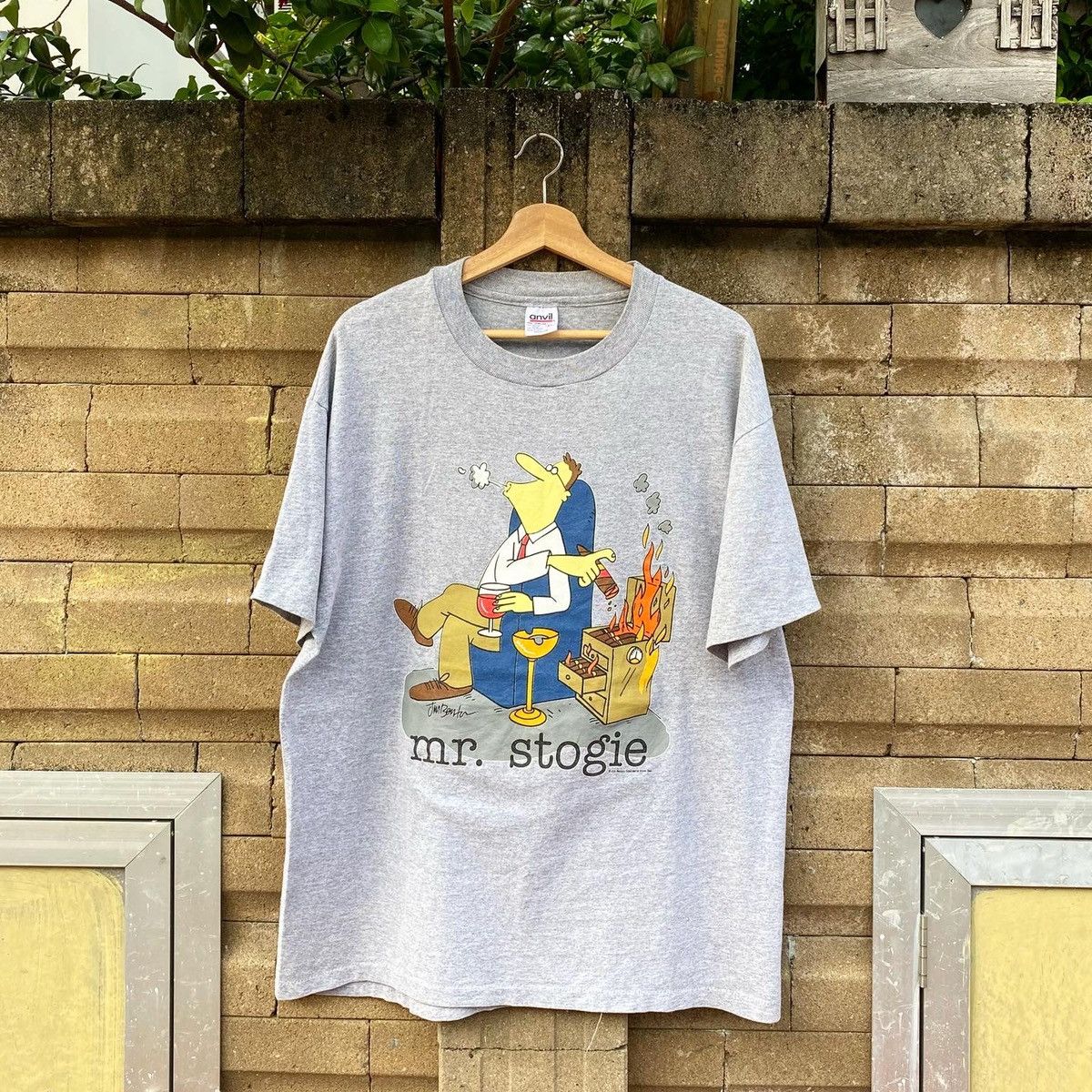 Vintage Vtg.90s Mr Stogie “Jim Benton” (Cartoon Artist) | Grailed
