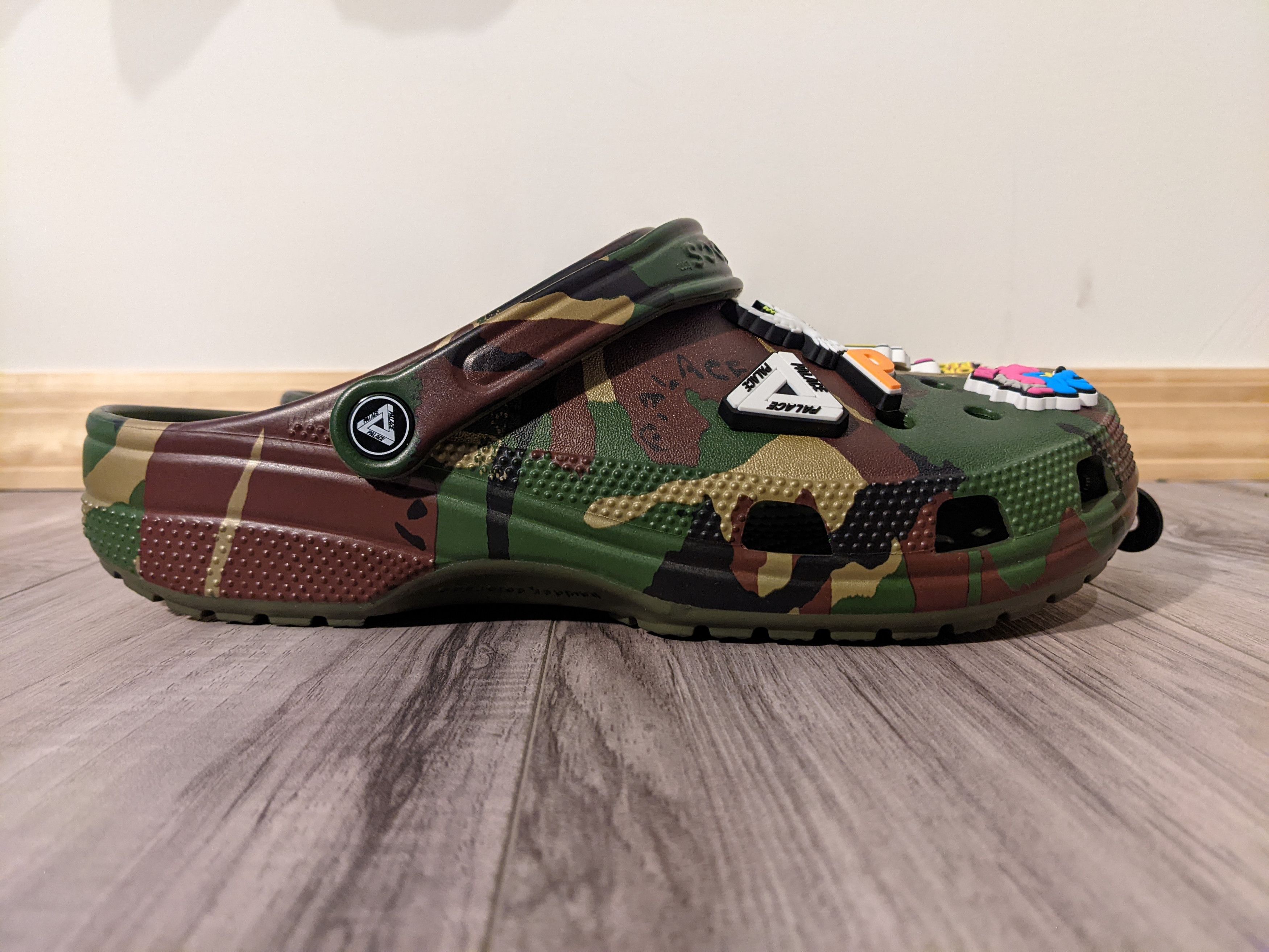 Crocs × Palace Crocs Classic Clog Palace Jungle Camo | Grailed