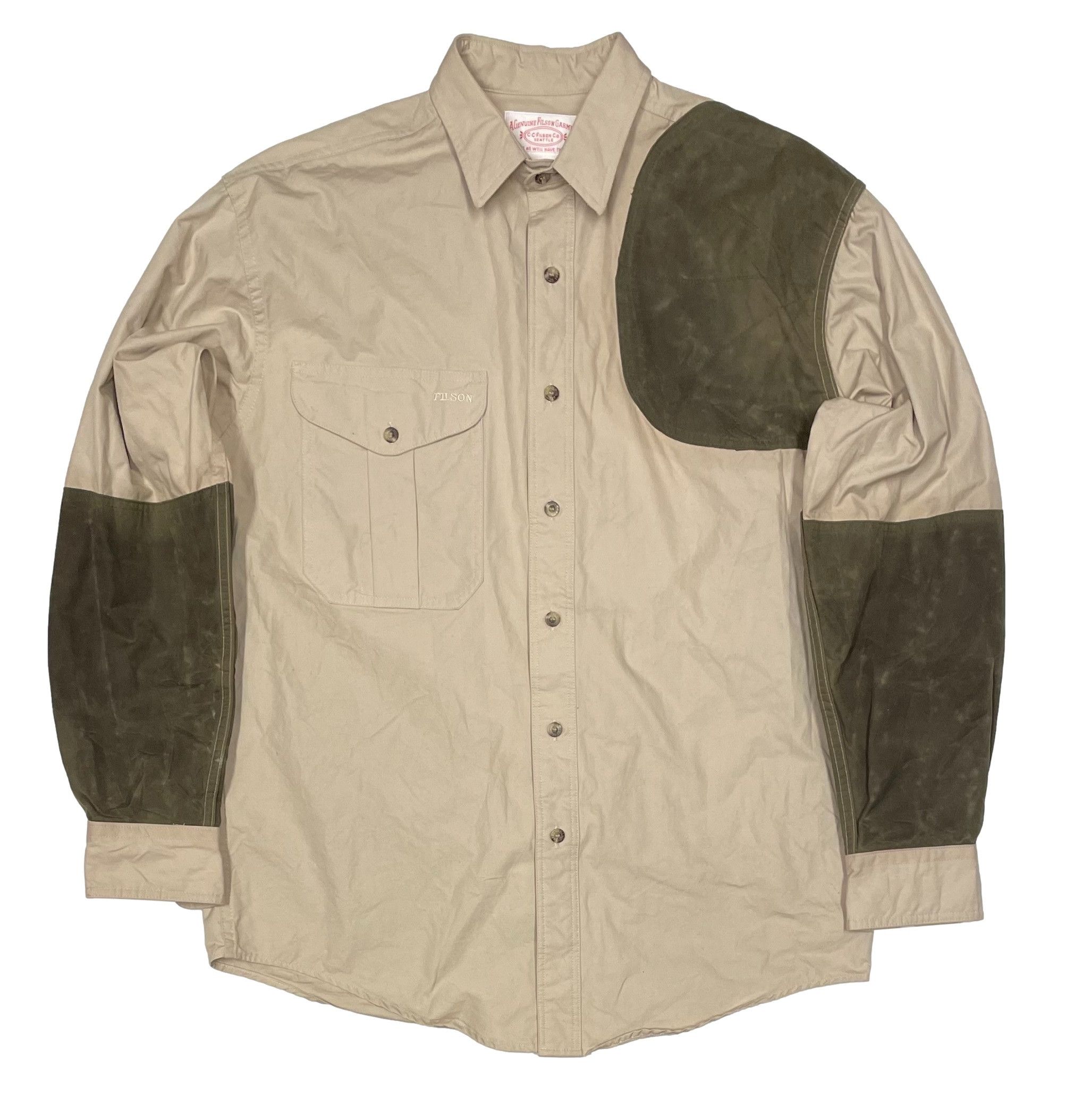 Filson Filson Tan Lefty Shooting Shirt Size M - New With Defect | Grailed