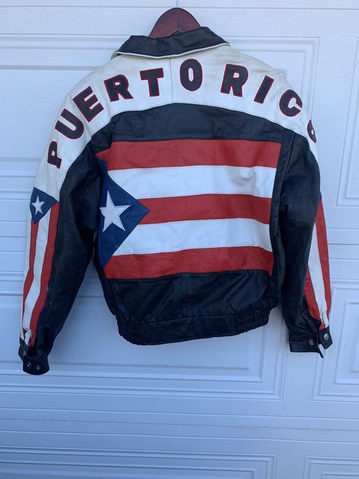 Vintage Vintage 90s Streetwear Airbrushed Puerto Rican Denim Jacket ...