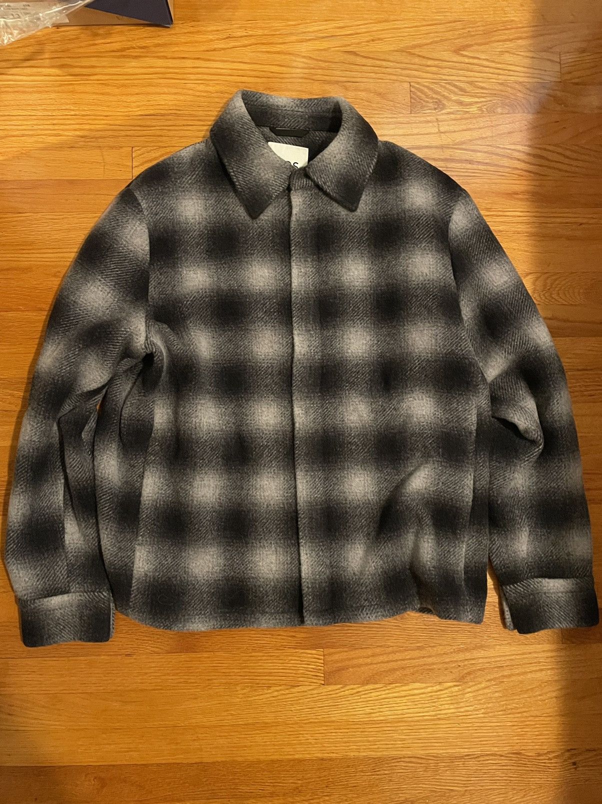 Cos COS Checked Wool Overshirt | Grailed