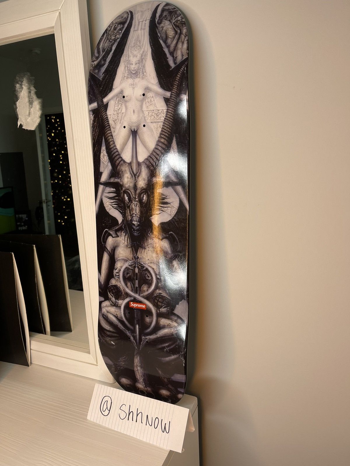 Supreme Supreme H.R. Giger The Spell IV Skateboard Deck | Grailed