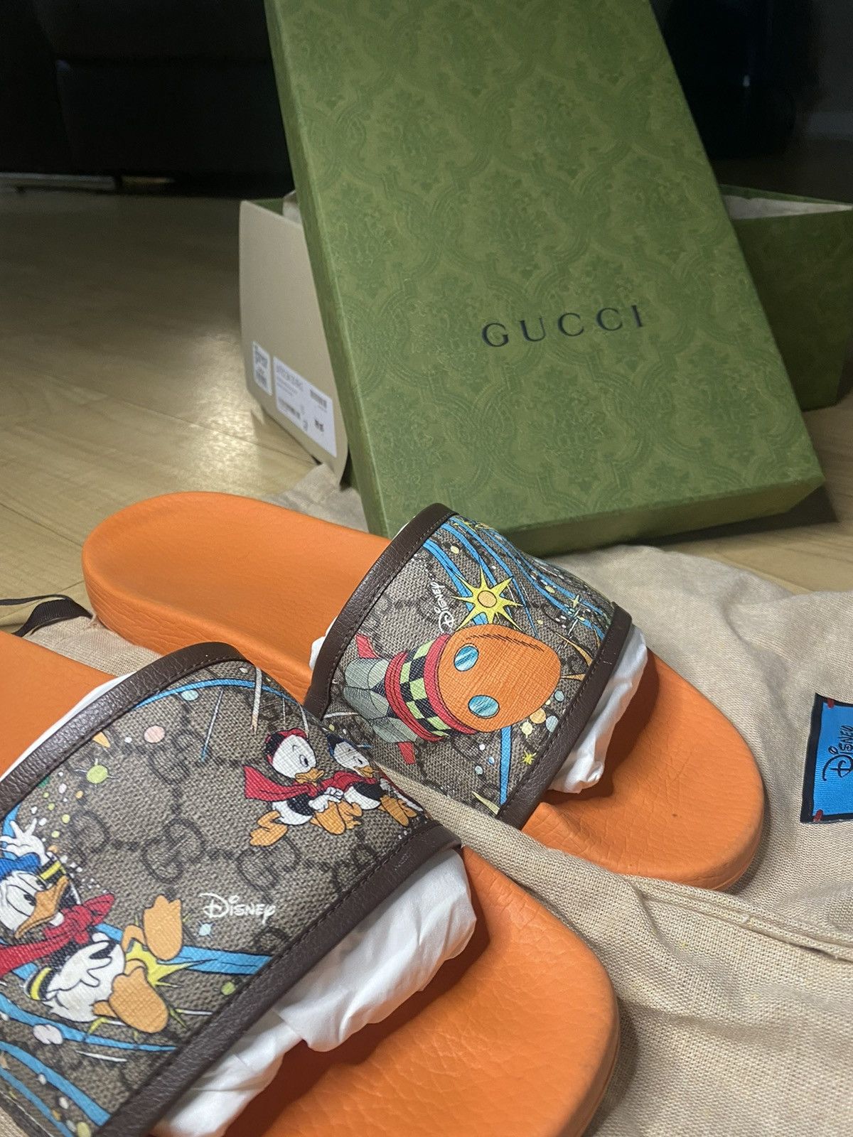 Gucci Gucci x Disney Donald Duck collab rare | Grailed