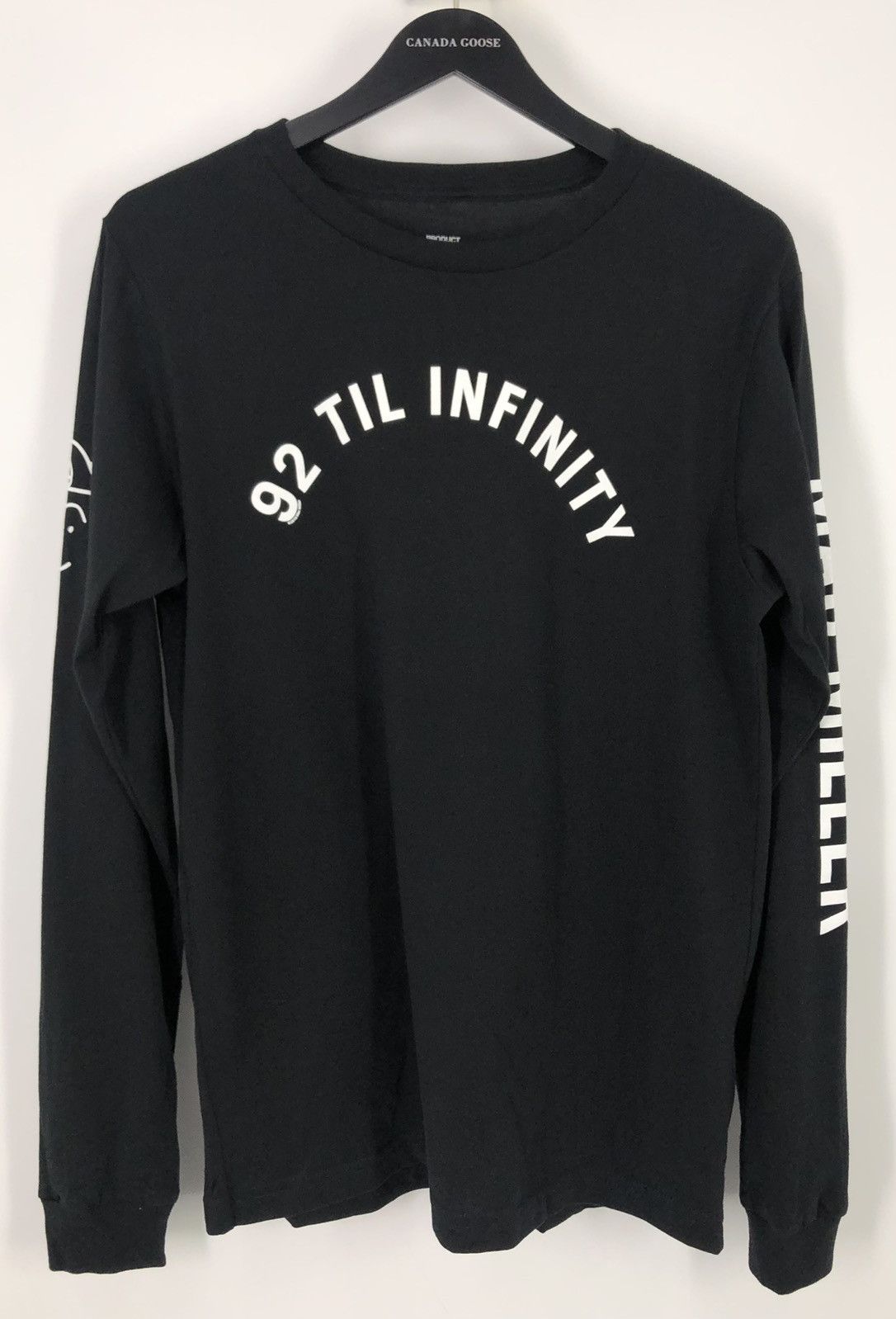 Mac Miller Mac Miller 92 Til Infinity Long Sleeve Black T-Shirt | Grailed