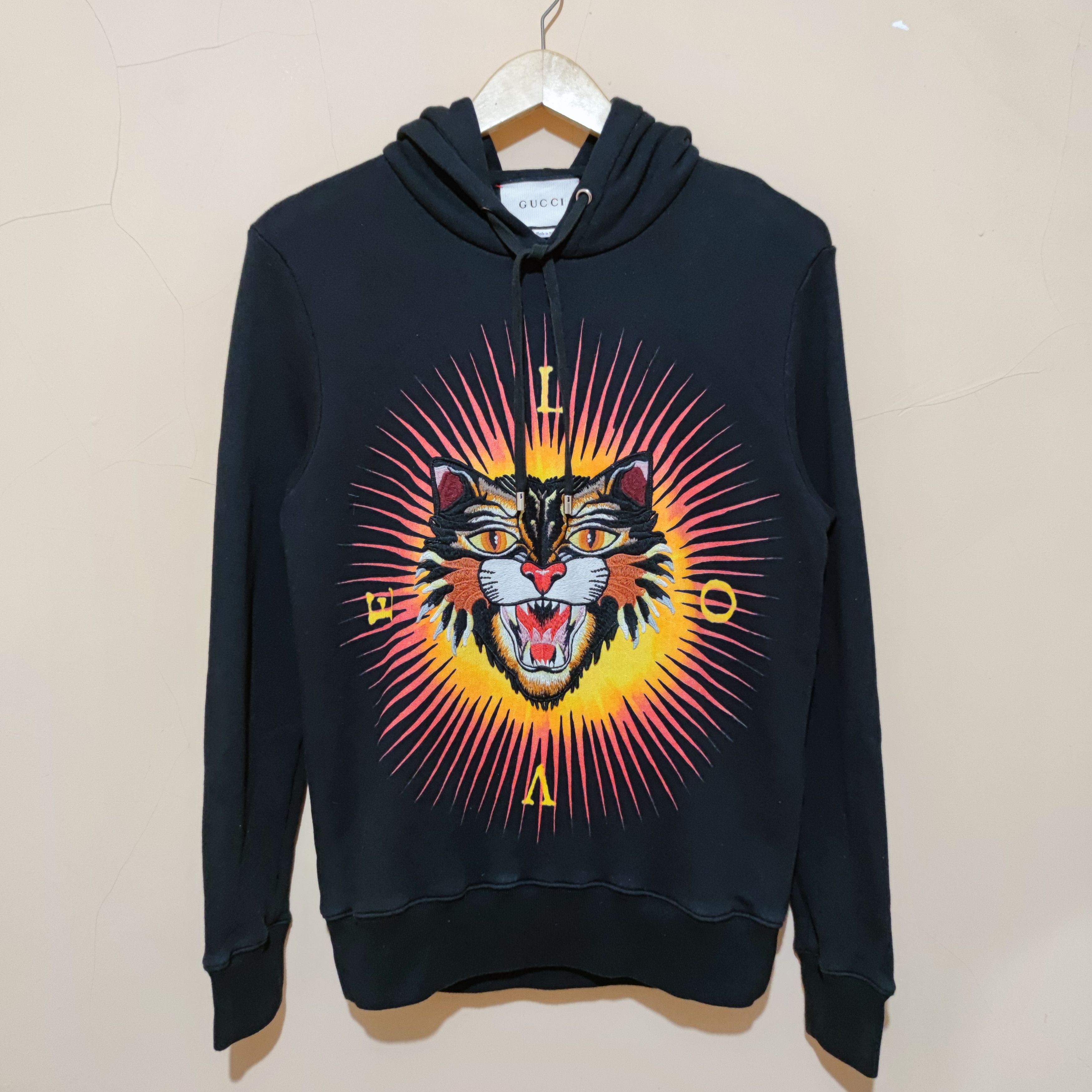 Gucci Angry Cat Hoodie | Grailed