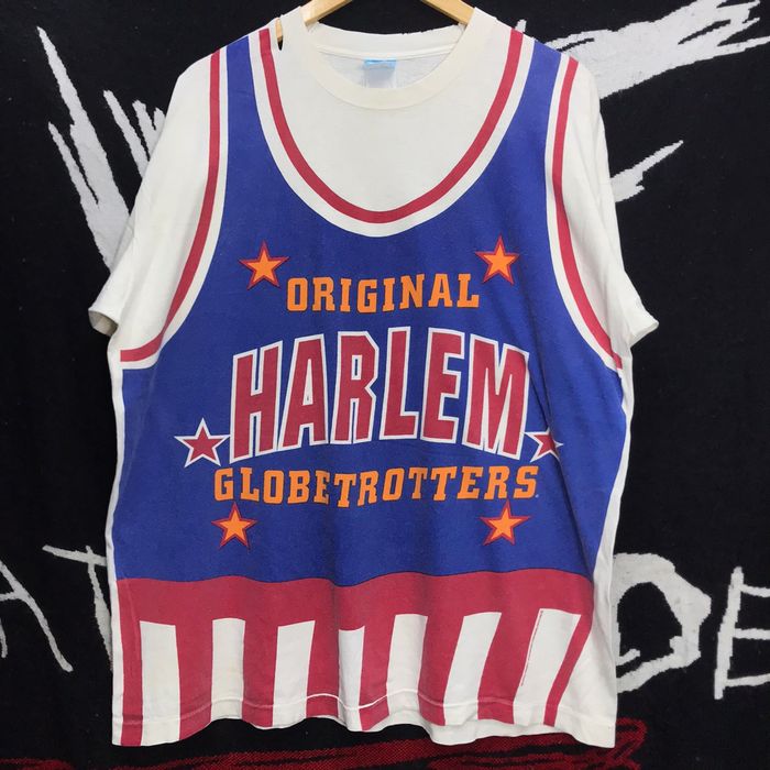 Vintage Harlem Globetrotters Basketball NBA Vintage 90s Shirt XL | Grailed
