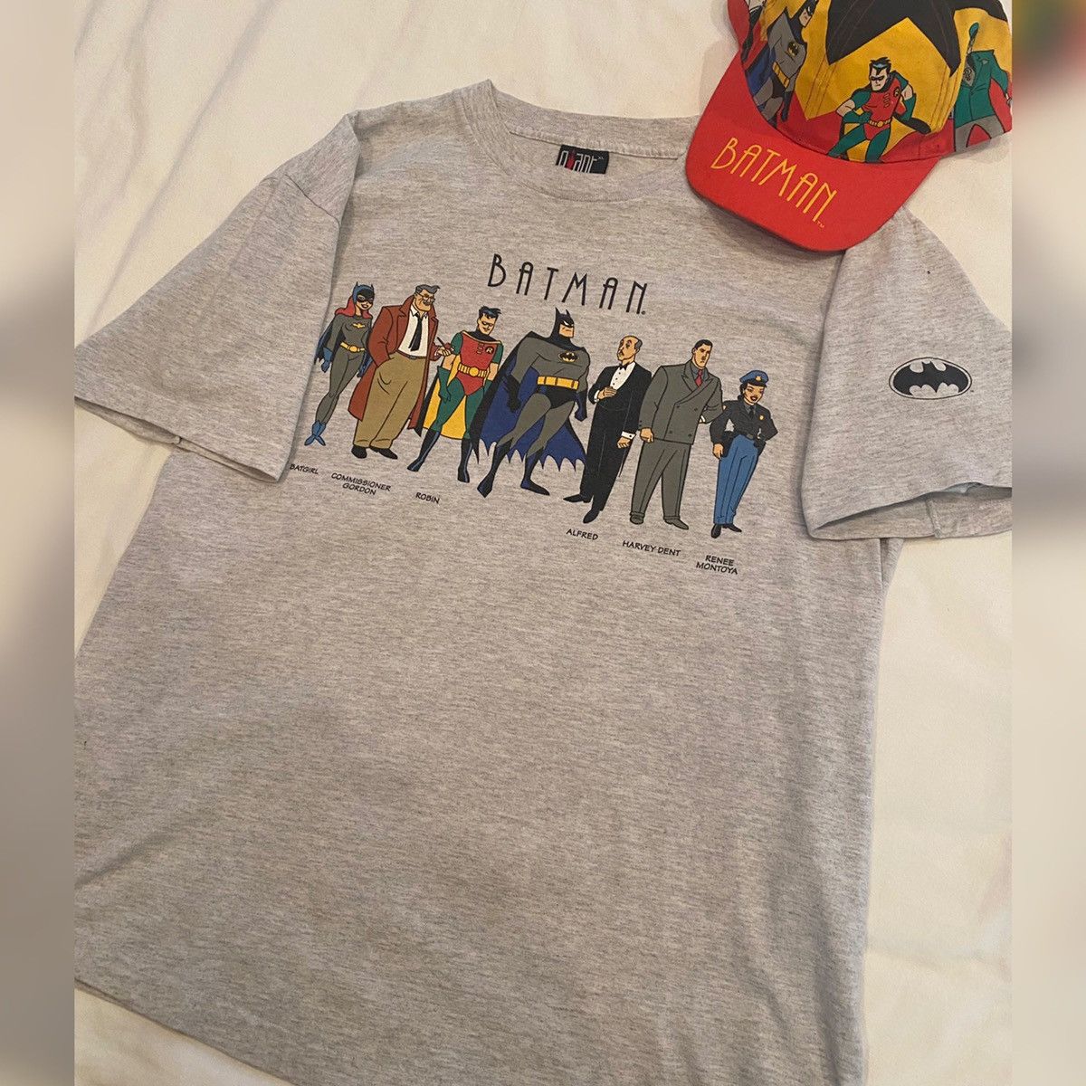 DC Comics × Vintage Vintage 1994 Batman Animated Series Cast & Villains ...