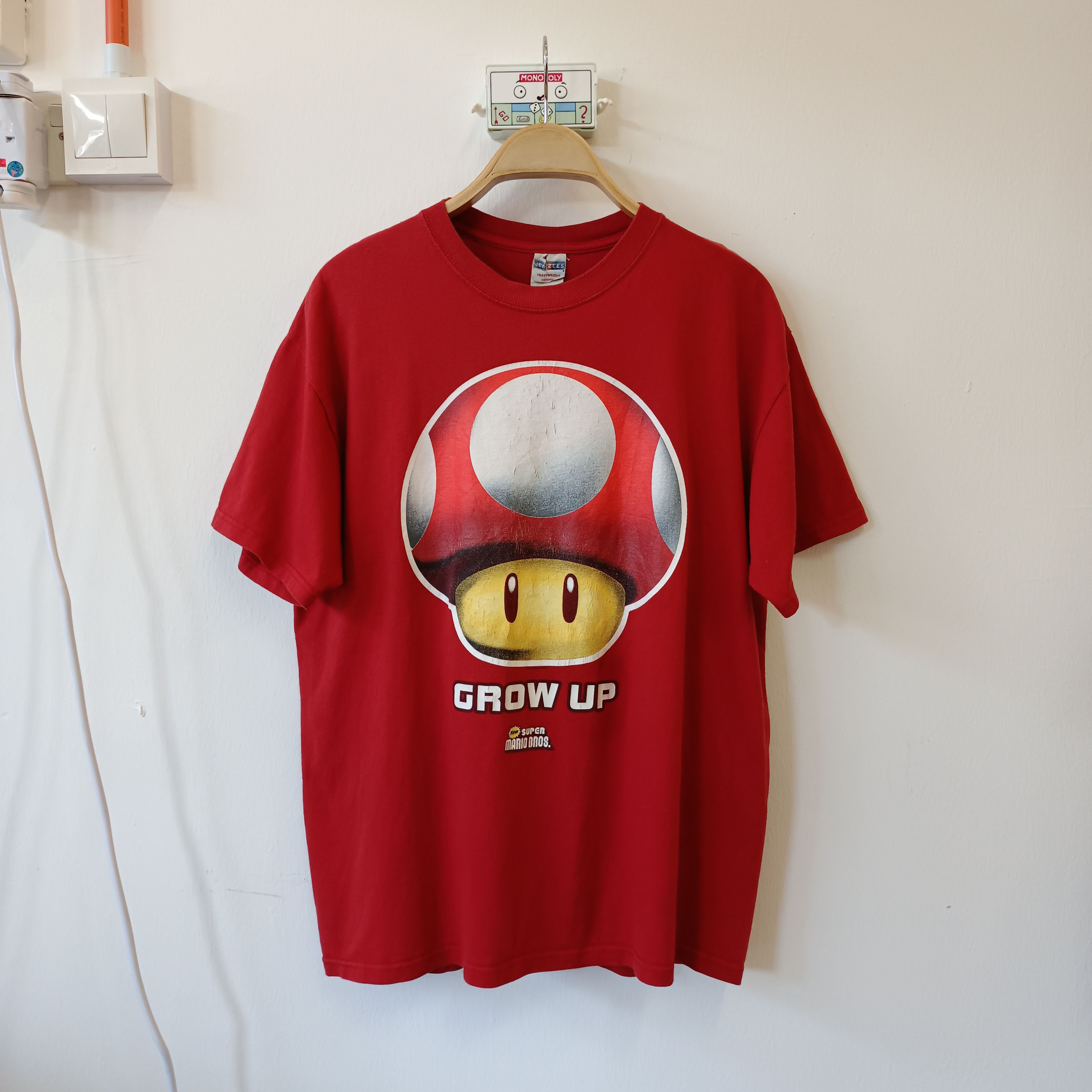 Jerzees × Streetwear Y2K SUPER MARIO BROS T SHIRT | Grailed