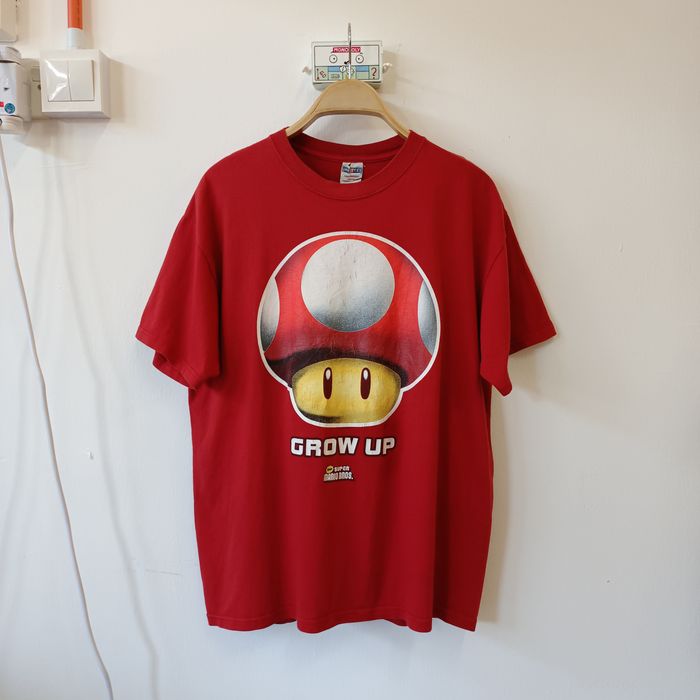Jerzees Y2K SUPER MARIO BROS T SHIRT | Grailed