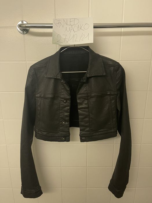 Rick Owens Rick Owens Waxed Little Joe Jacket | Grailed