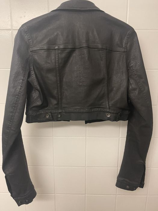 Rick Owens Rick Owens Waxed Little Joe Jacket | Grailed
