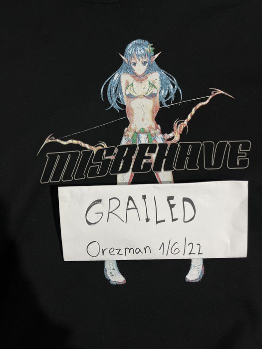 Misbhv MISBHV Shibuya Anime Girl Hoodie | Grailed