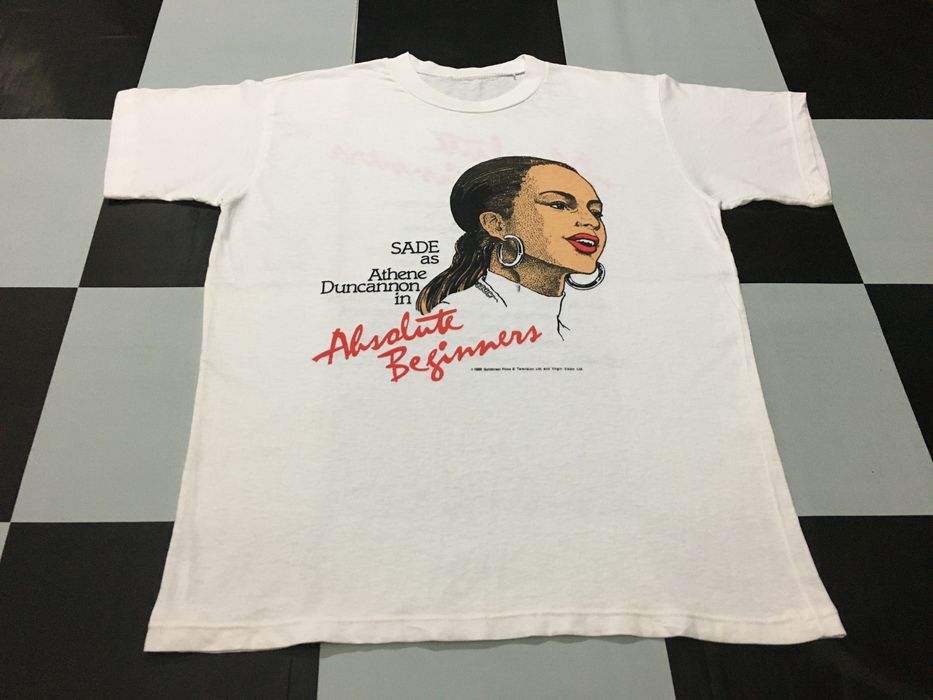 Vintage Ultra Rare Vintage Absolute Beginners Shirt 1986 Sade | Grailed