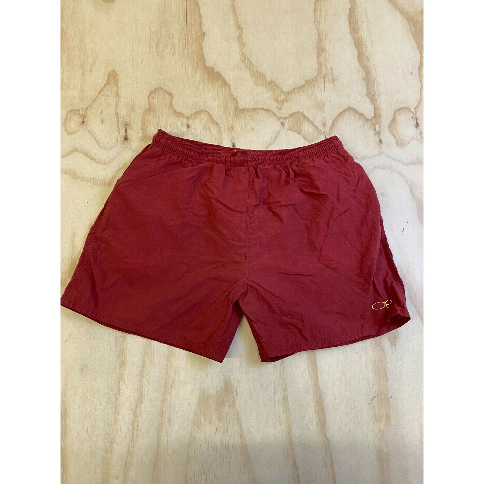 Ocean Pacific VTG OCEAN PACIFIC MEN LARGE RED MESH LINED LOGO BATHING ...
