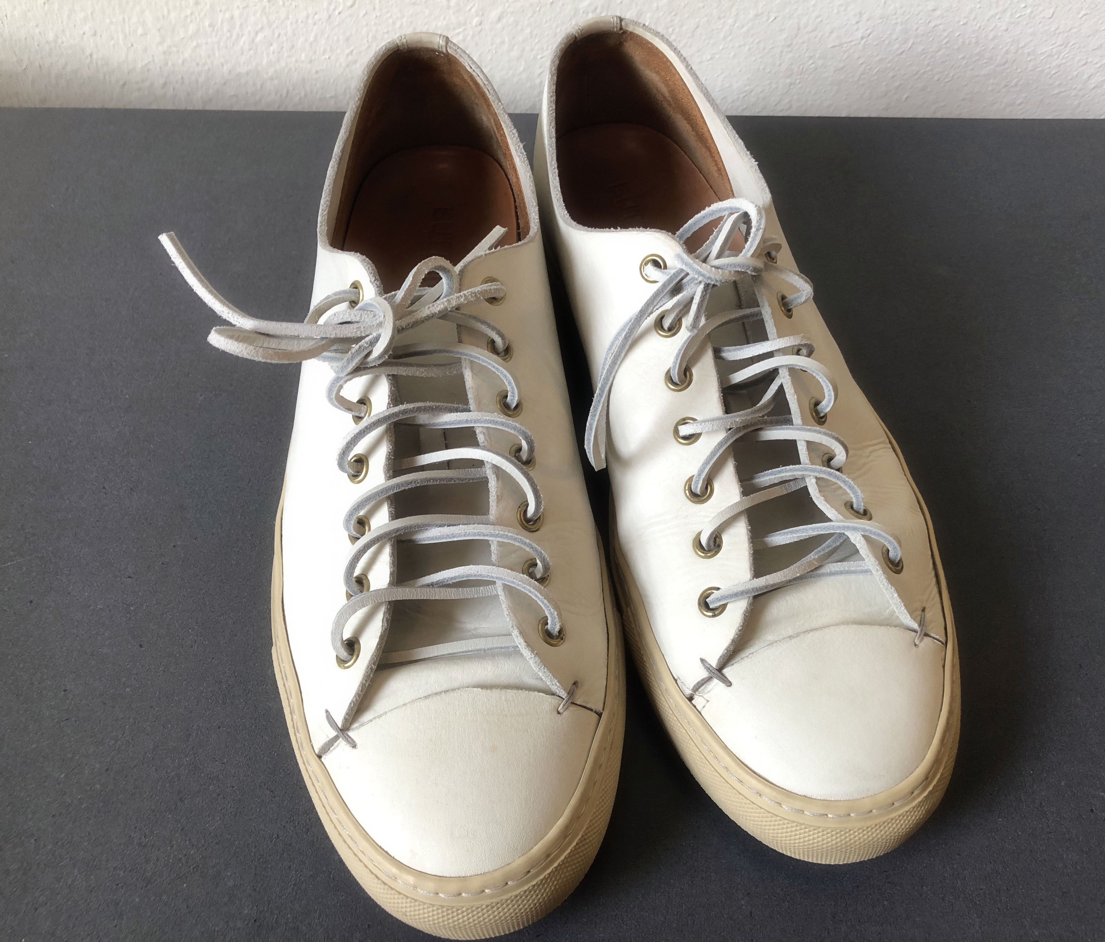 Buttero Tanino Low Leather Sneaker - White | Grailed