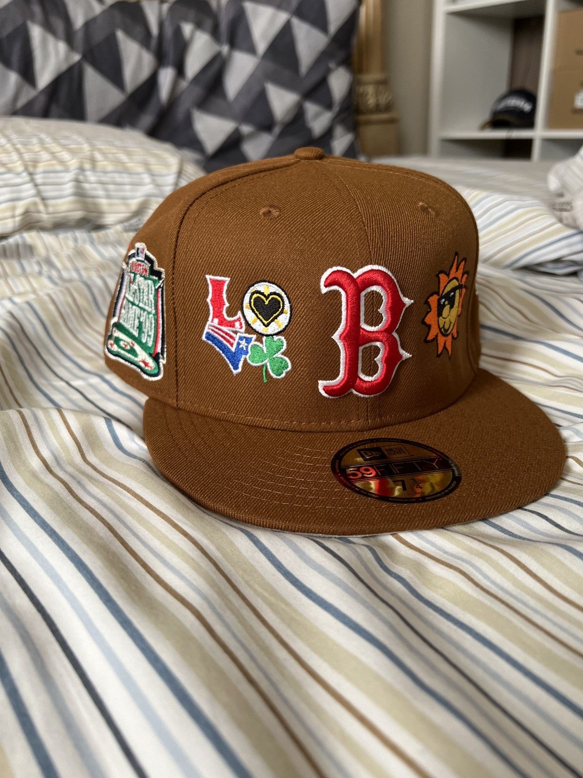 Fubu VERY RARE LORD FUBU RED SOX 7 3/4 | Grailed
