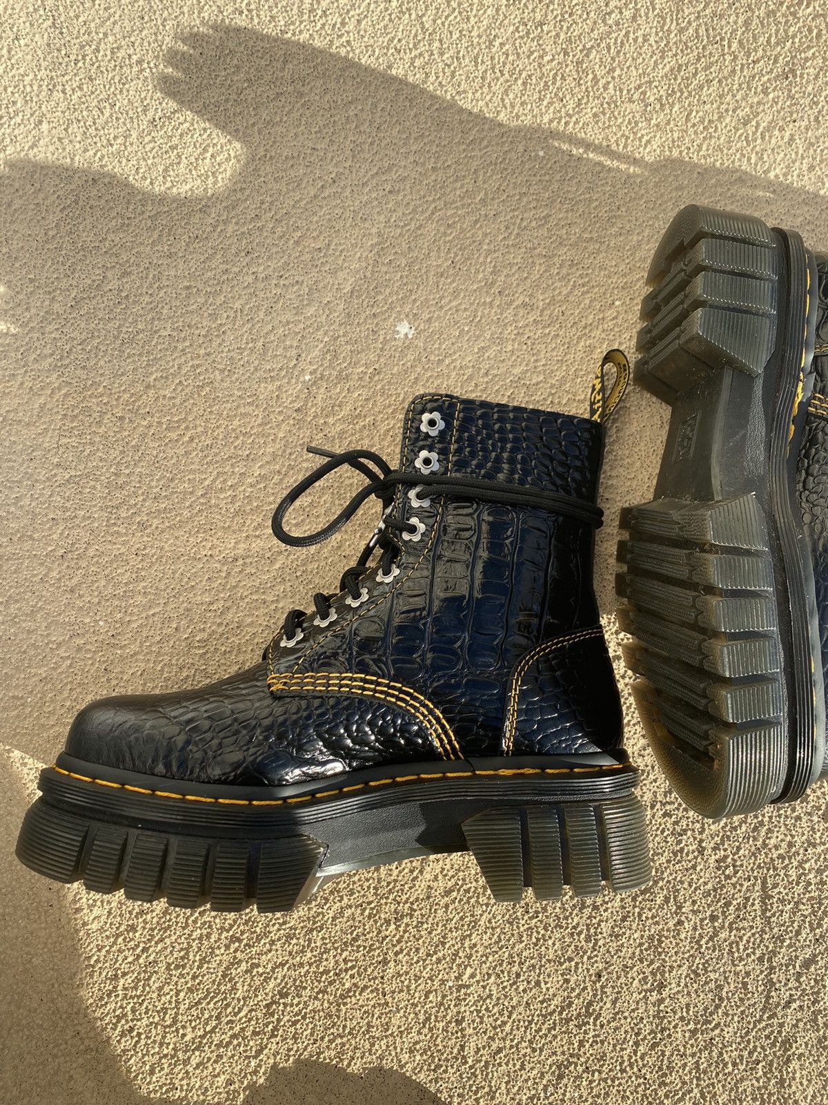 Dr. Martens × Marc Jacobs DR MARTENS X HEAVEN CROC BOOT | Grailed