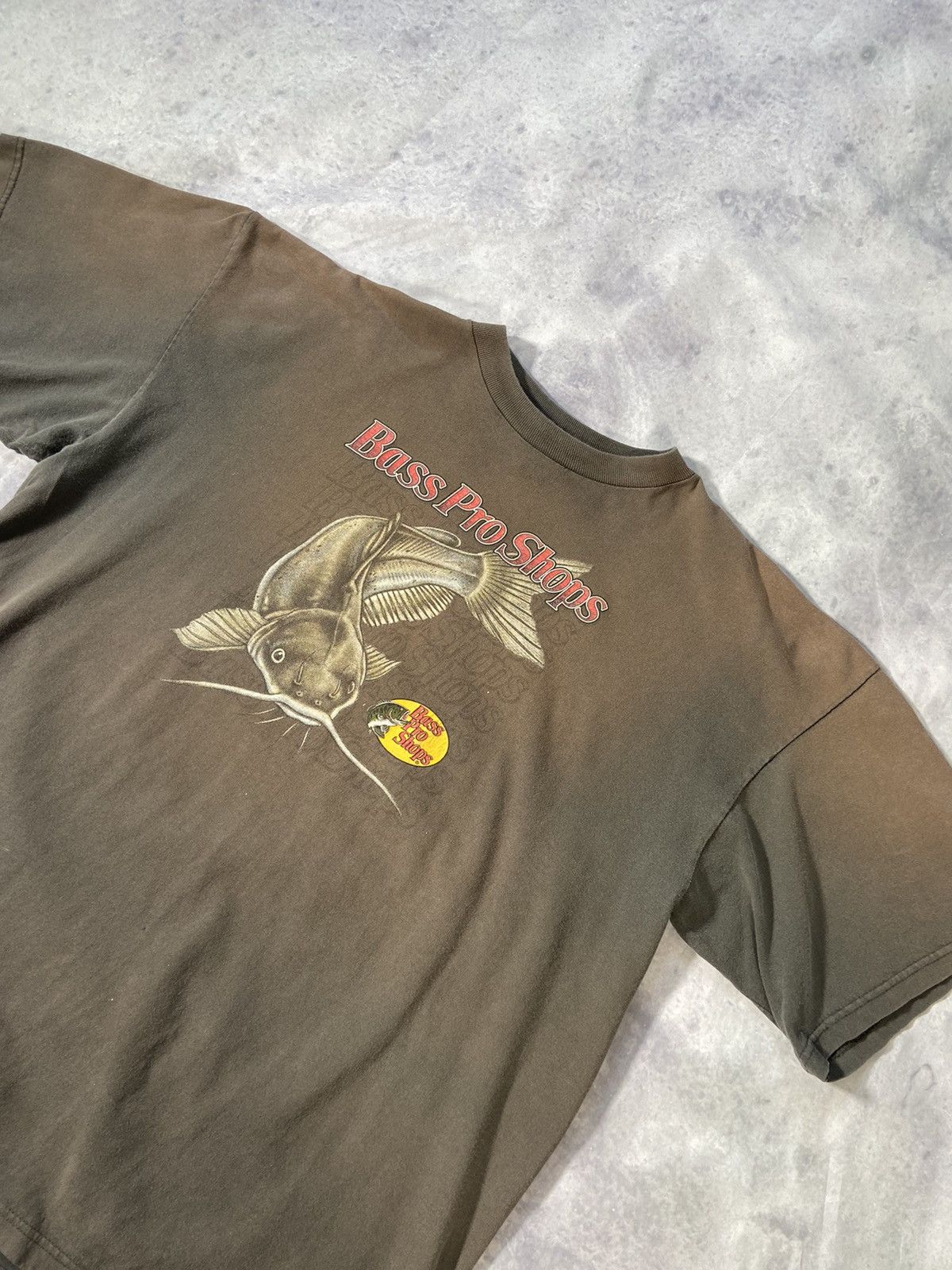 Vintage Vintage Bass Pro Shops Faded Tee 90’s XL | Grailed