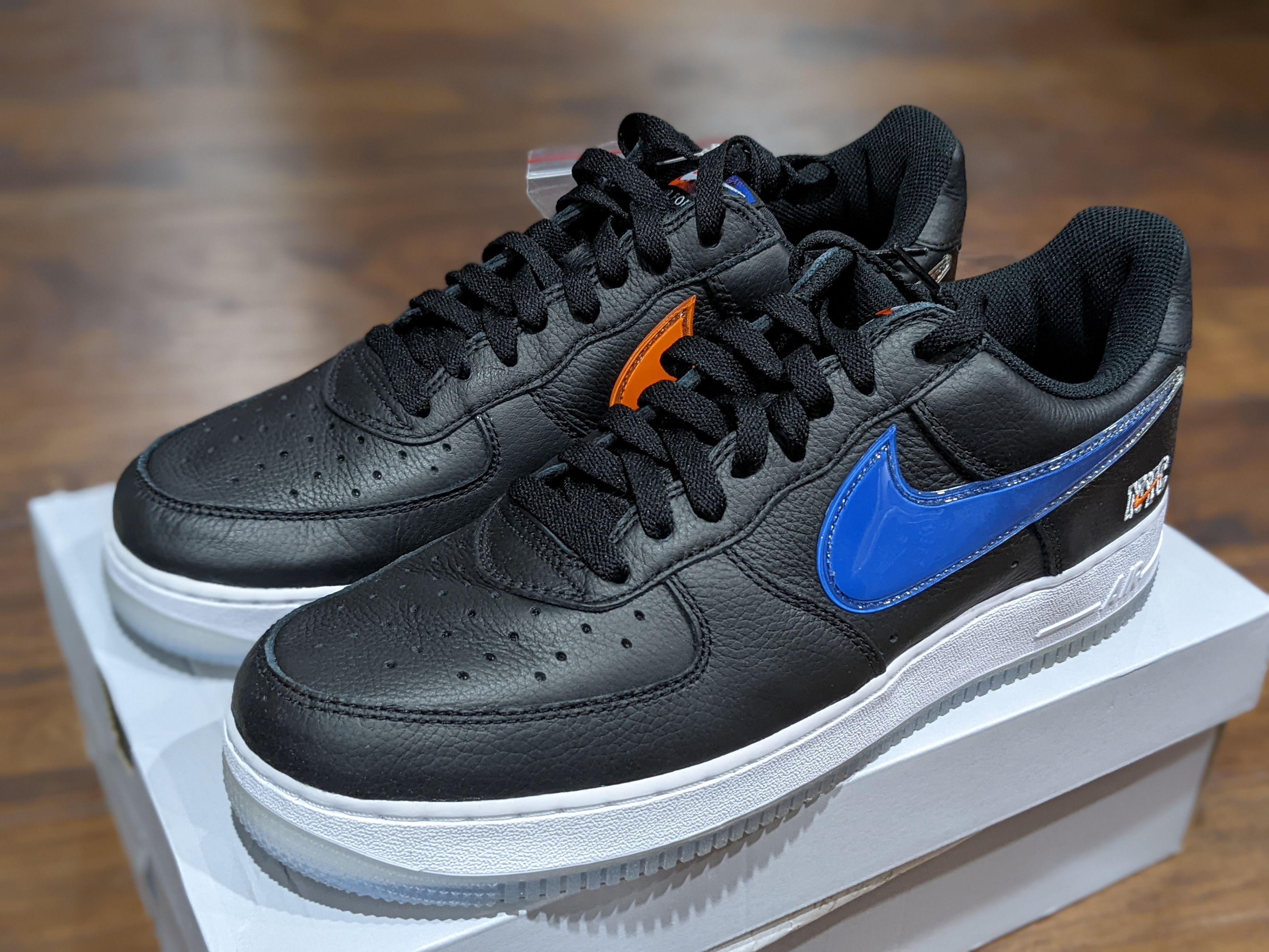 Nike Kith & Nike for New York Knicks Air Force 1 | Grailed